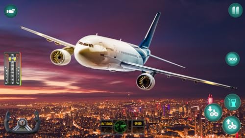 Real Pilot Flight Simulator Plane Games 3D Becoming a Realistic Flight ...