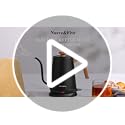 Amazon.com: Nueve&Five Gooseneck Electric Kettle with Thermometer ...