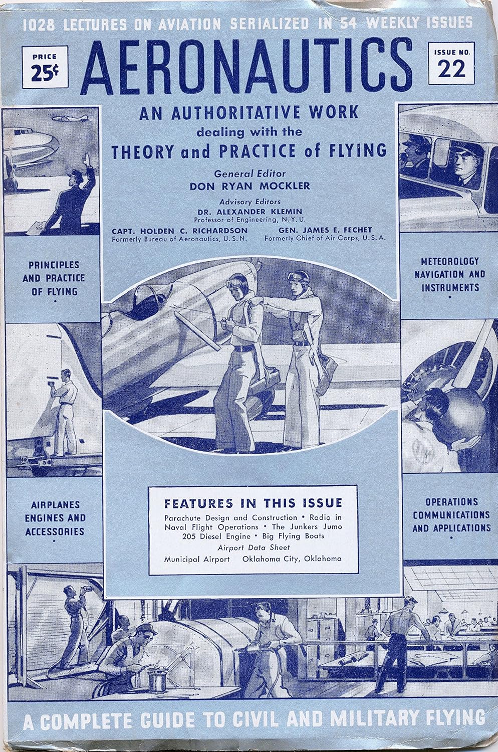 AERONAUTICS AN AUTHORITATIVE WORK dealing with the THEORY and PRACTICE ...