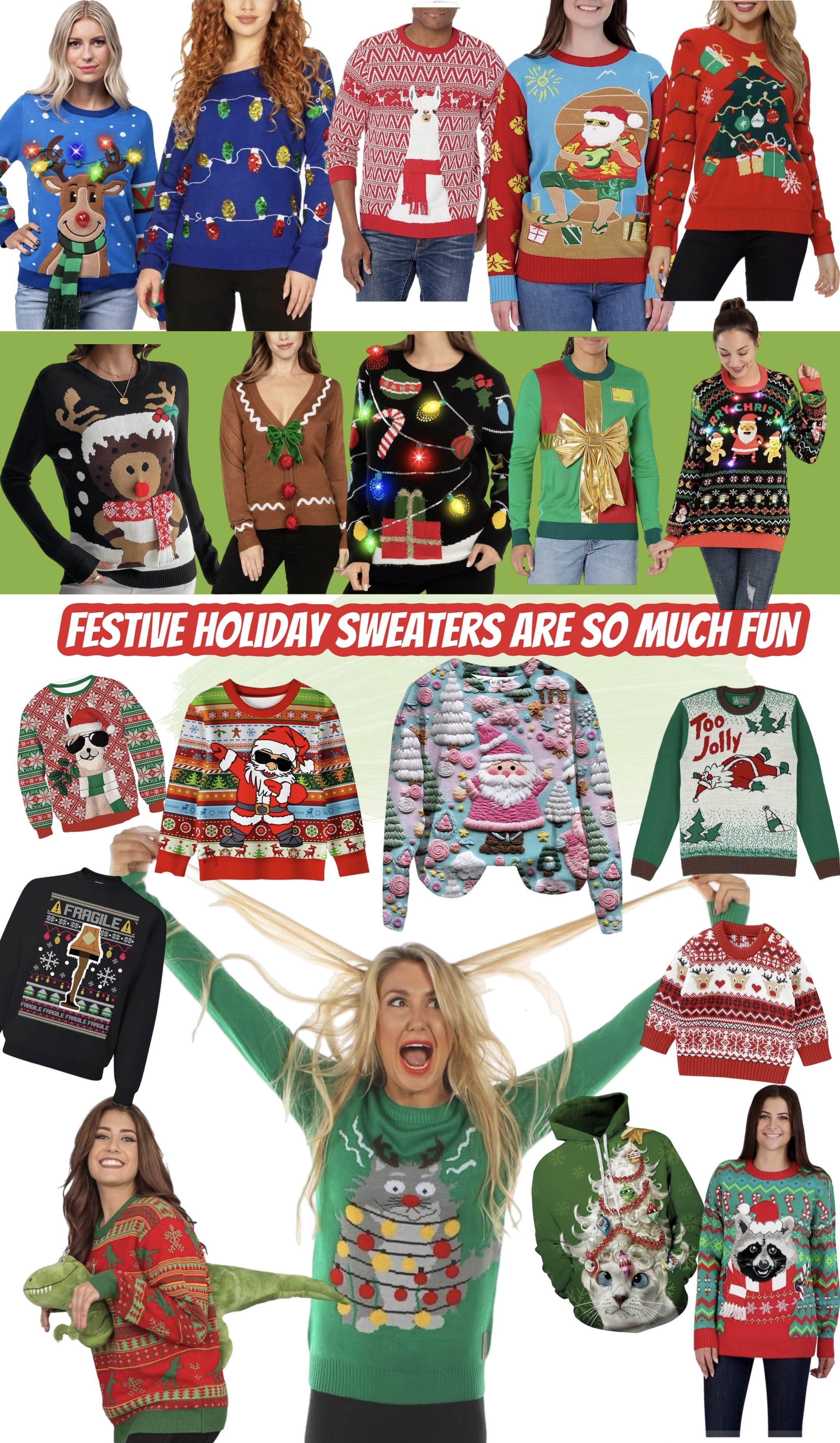 Watch Cute these holiday sweaters #inspire on Amazon Live