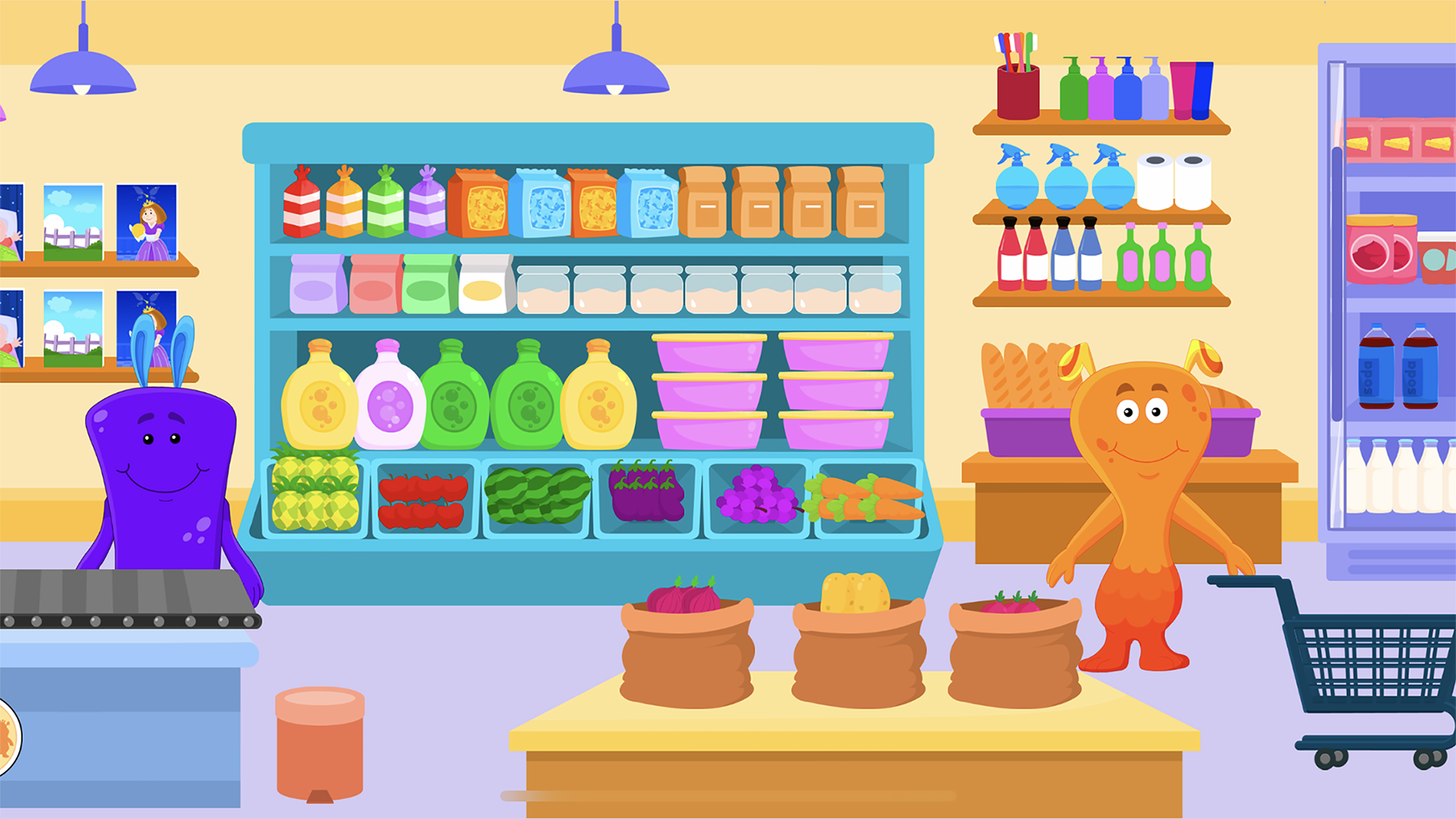 My Monster Town - Supermarket Grocery Store Games:Amazon.com:Appstore ...