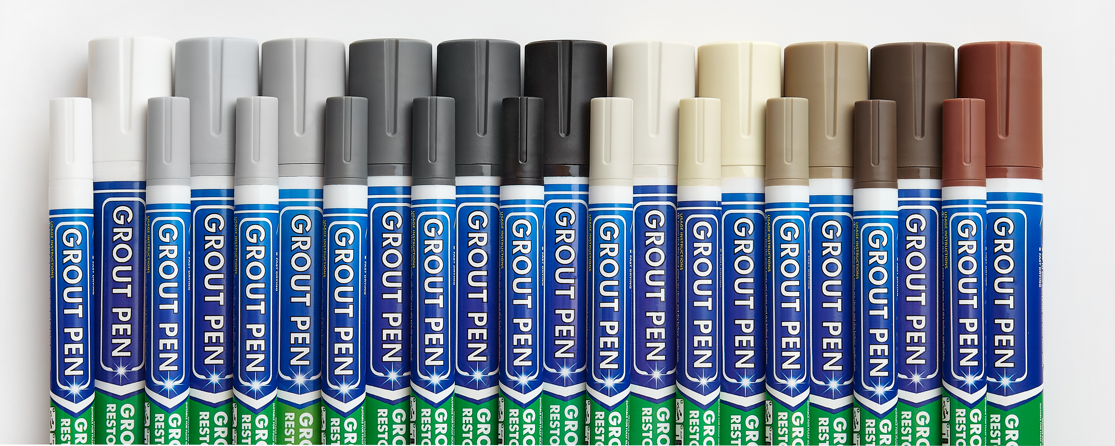 Watch Grout Pen In Action - Tile Grout Paint Marker Colorant Pens on ...