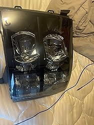 Amazon.com: CNNELL Headlight Assembly Compatible with Chevy Silverado ...