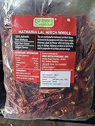 Shirish Masala Mathania Red Chilli (Lal Mirch)(Stemless) (300g),Sortex ...