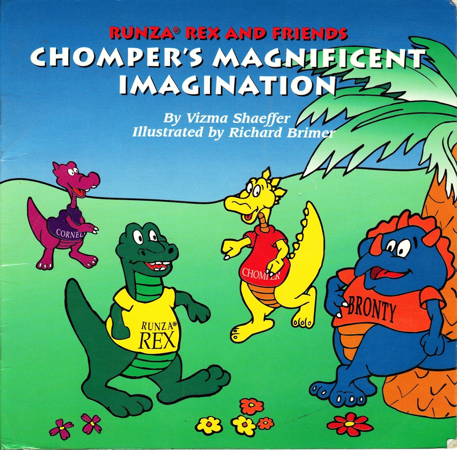Chomper's Magnificent Imagination (Runza Rex and Friends): Vizma ...