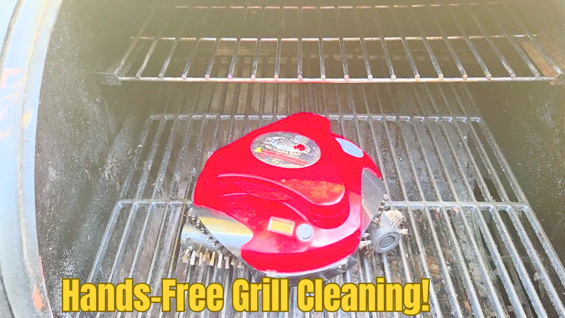 Watch Grillbot Demo and Review | Using the Stainless Steel Brushes on ...