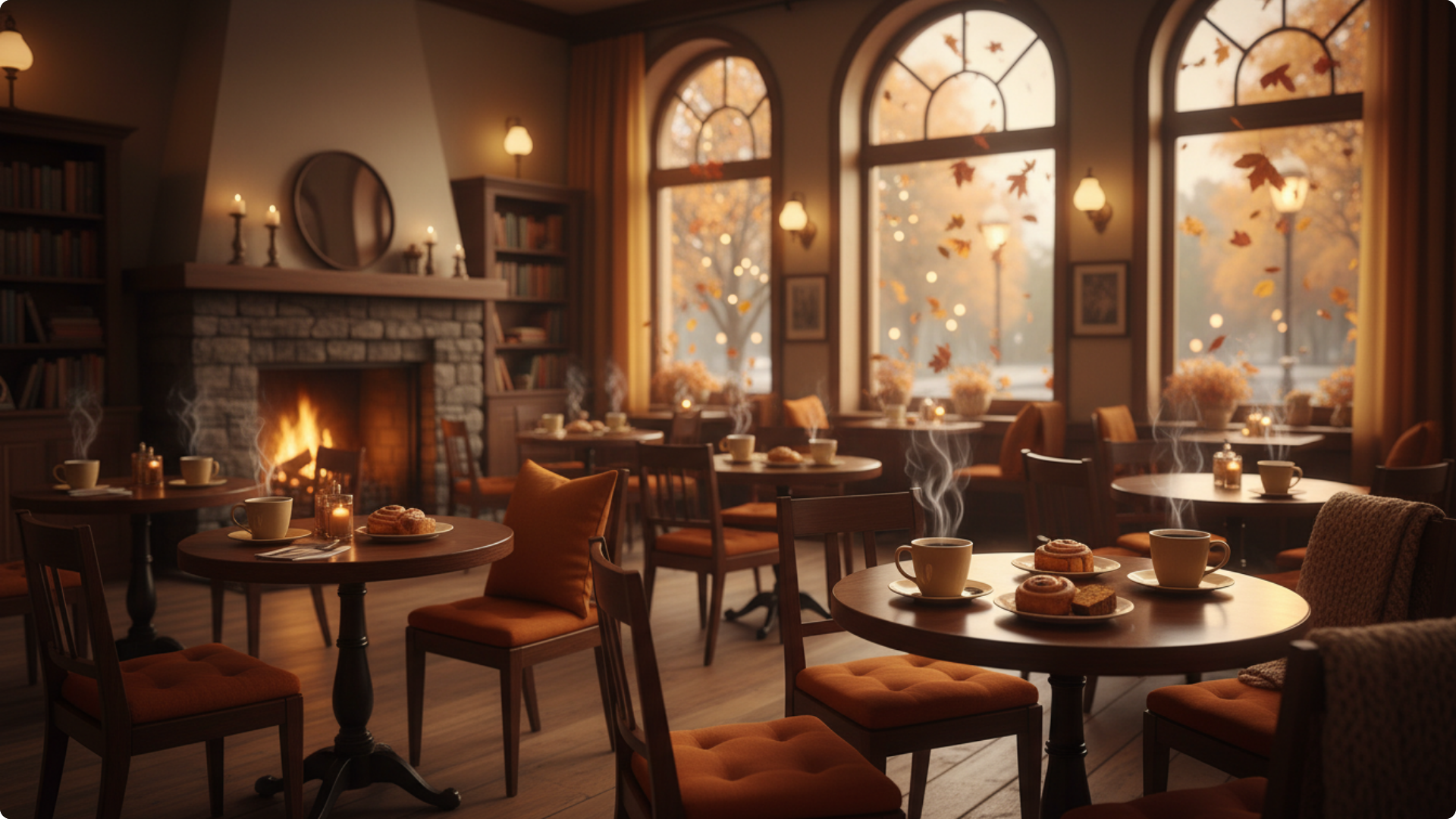 Coffee Shop Ambience 4K – Cozy Jazz Music for Study & Relax ...