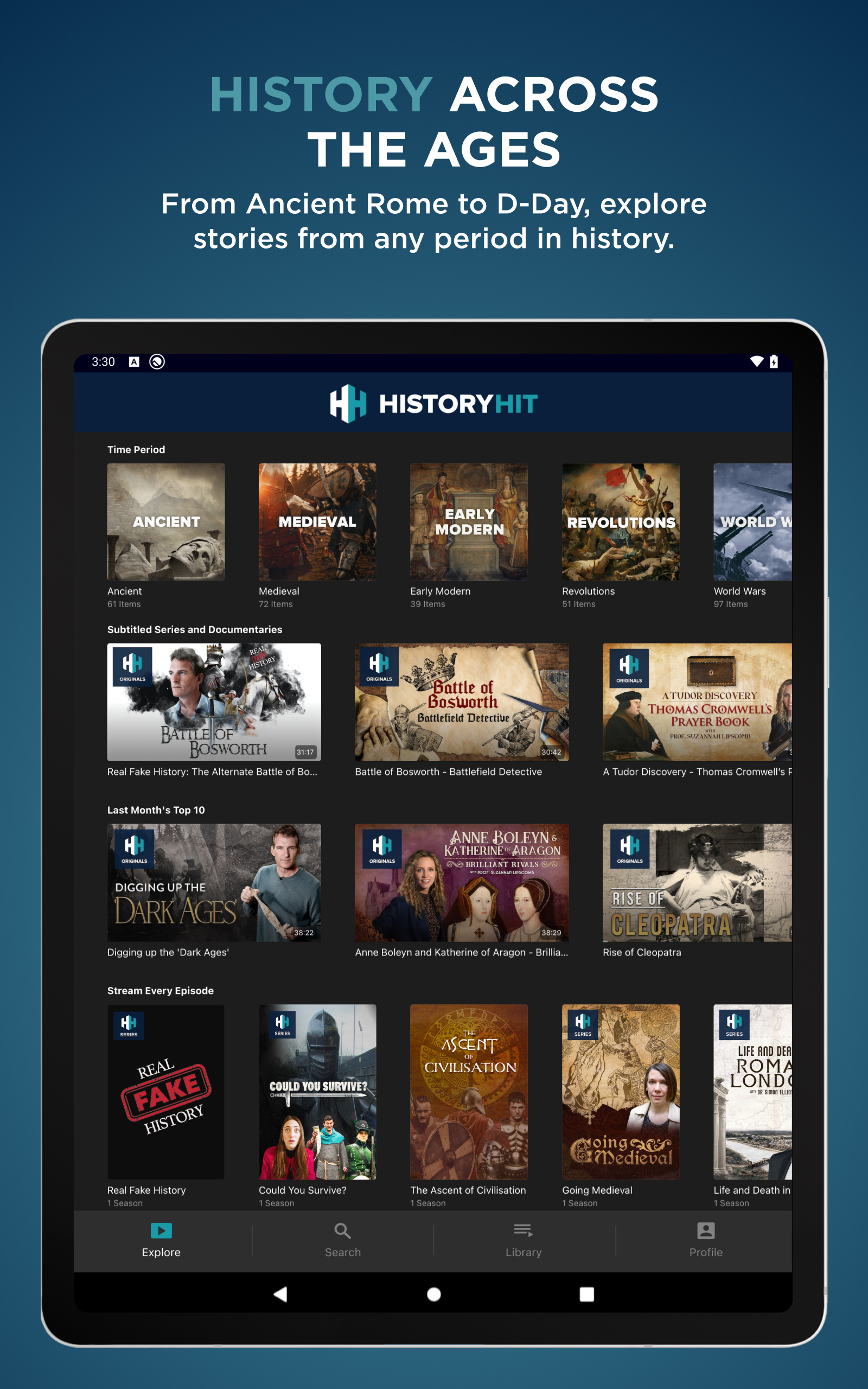 History Hit - App on Amazon Appstore