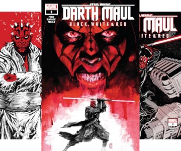 Amazon.com: Star Wars: Darth Maul - Black, White & Red (2024-) #3 (of 4 ...