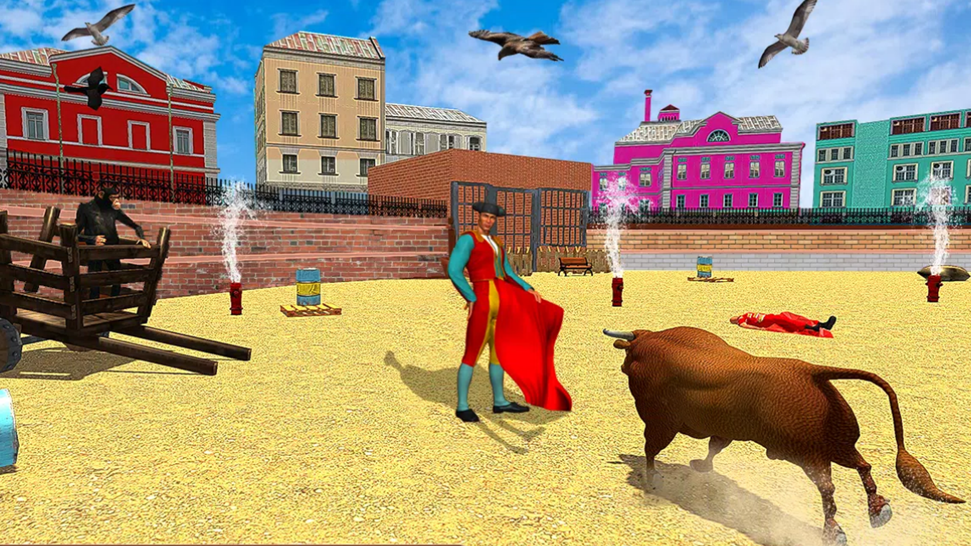 Angry Bull Revenge in Spanish Arena Game - Deadly Bull Attack Games ...