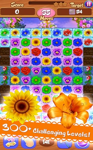 Flower Mania: Free Match 3 Games for Kindle Fire and Android - App on ...