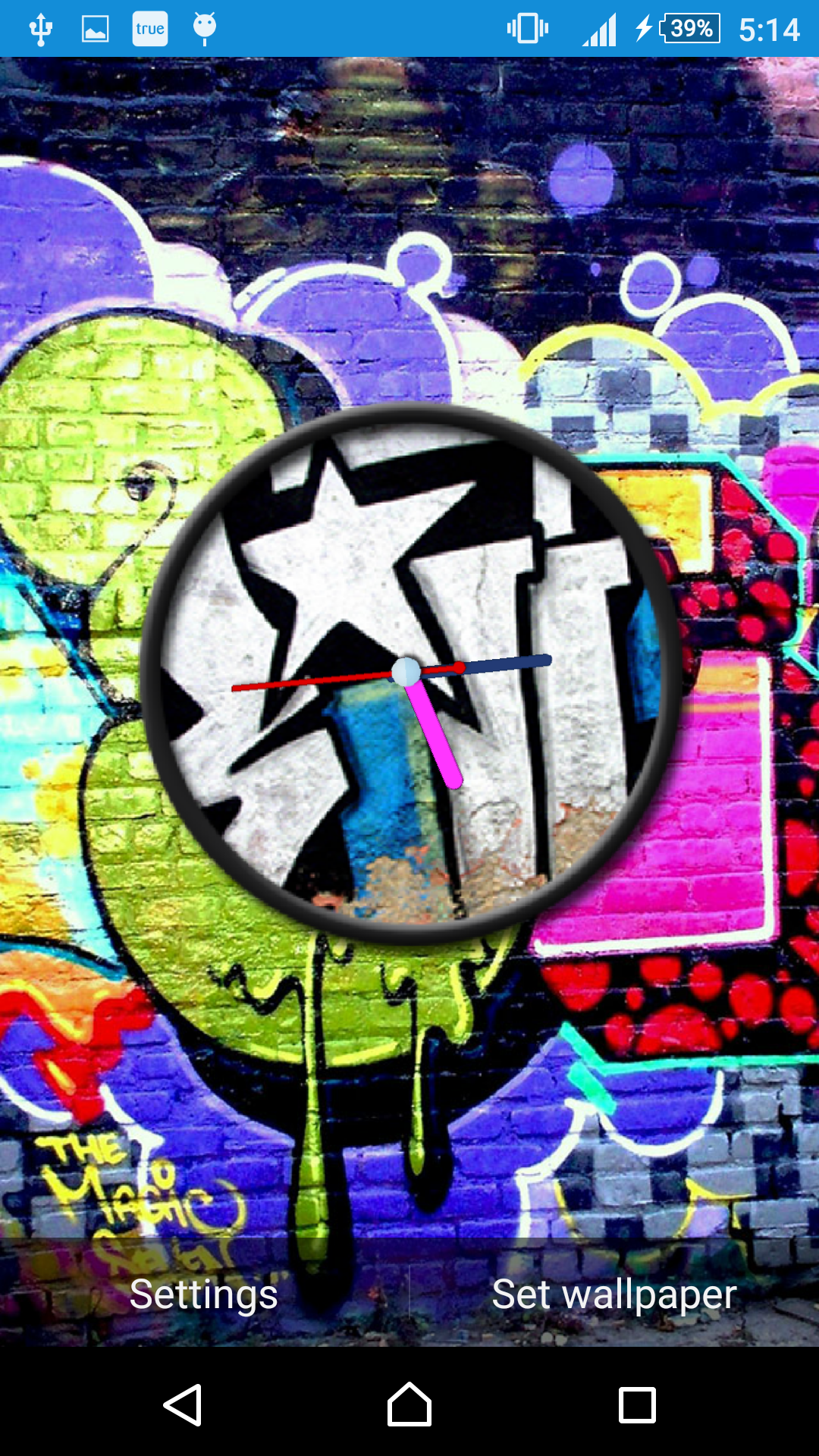 Graffiti Clock Live Wallpaper - App on Amazon Appstore