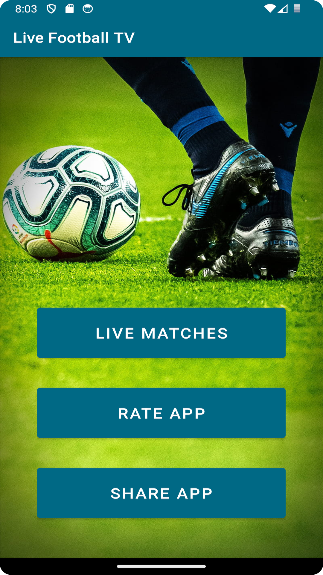 Live Football TV Streaming - App on Amazon Appstore