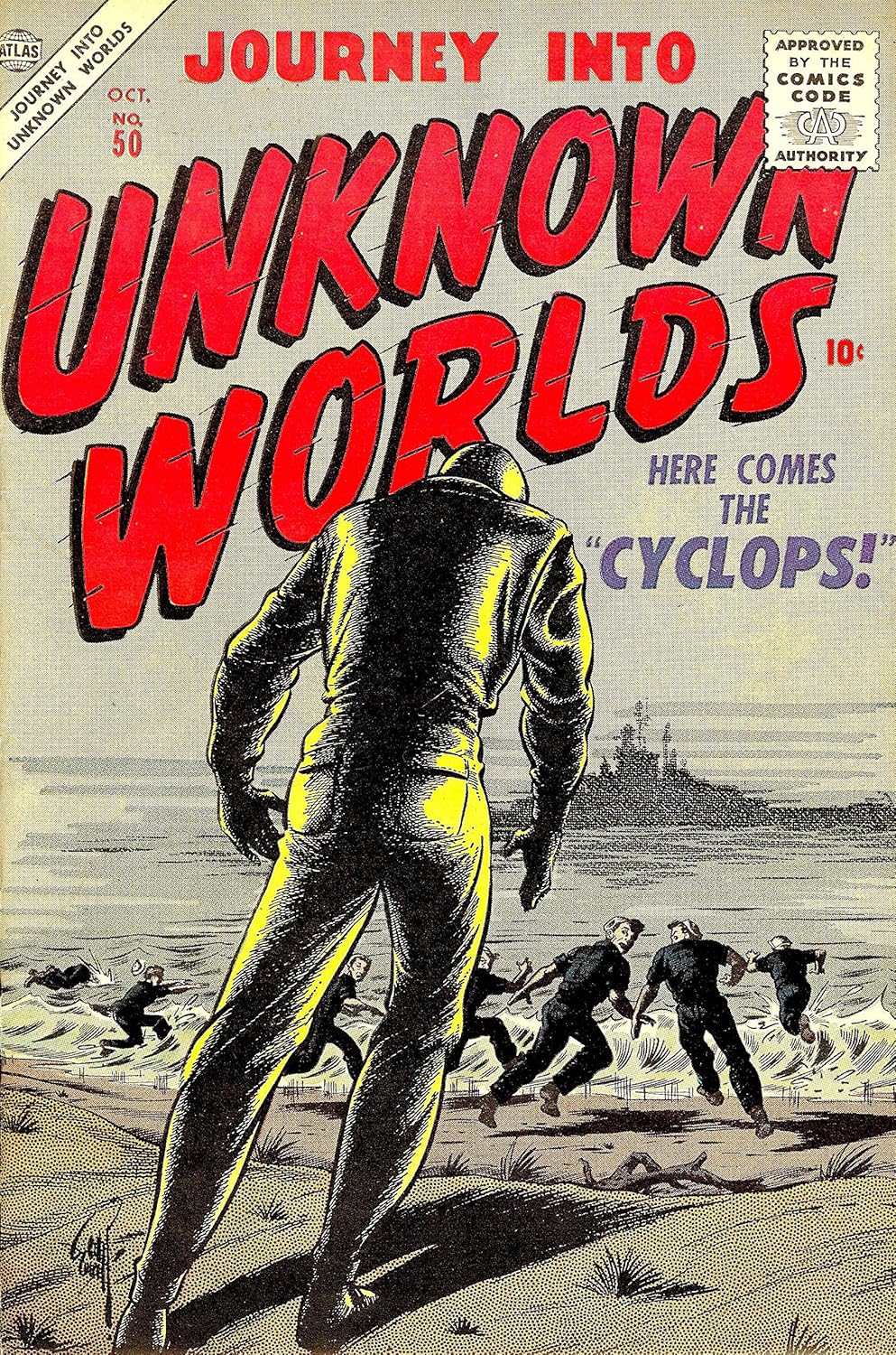 Amazon.com: Journey Into Unknown Worlds 50 Horror Comic Book Cover ...