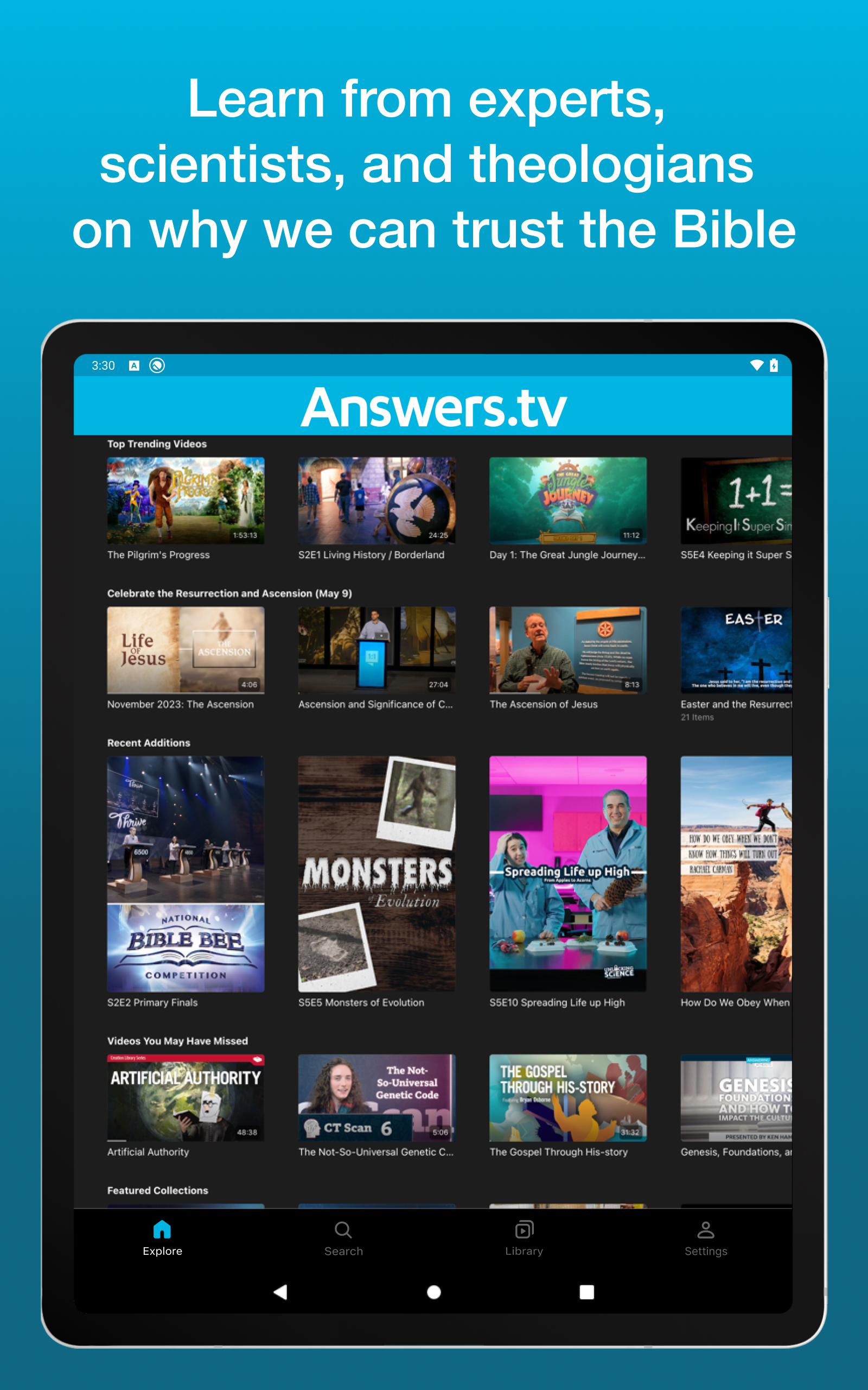 Answers.tv - App on Amazon Appstore
