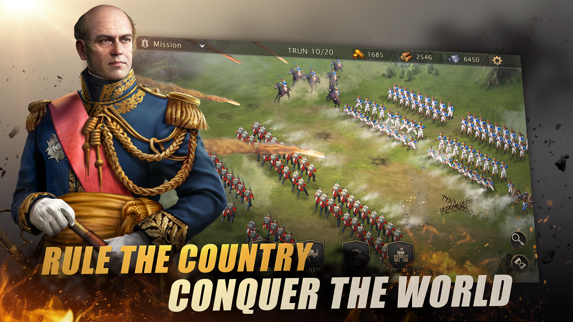 Grand War 2: Napoleonic War Strategy Games, Strategy is key to win ...