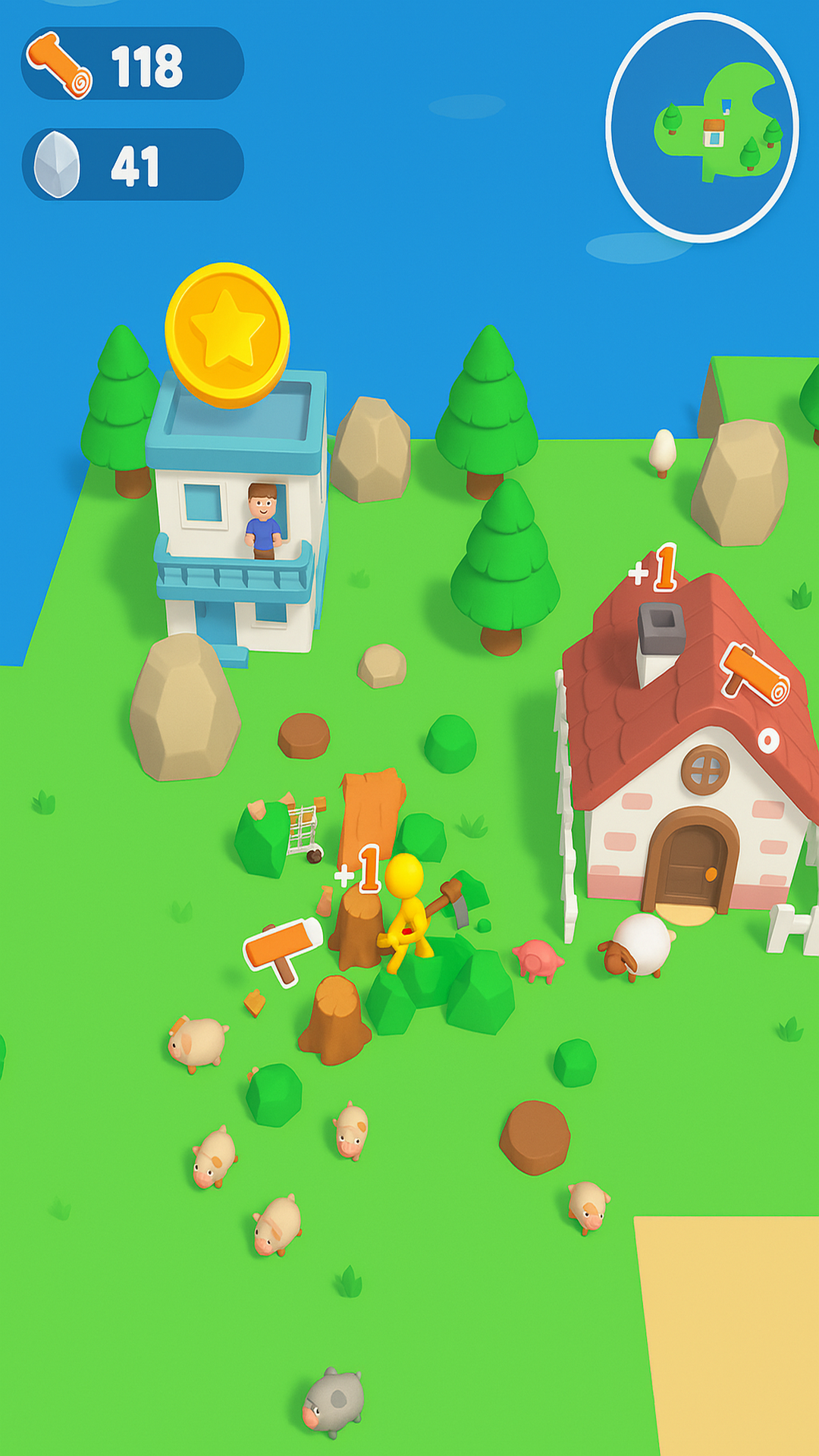 Stickman Idle Town Builder - App on Amazon Appstore