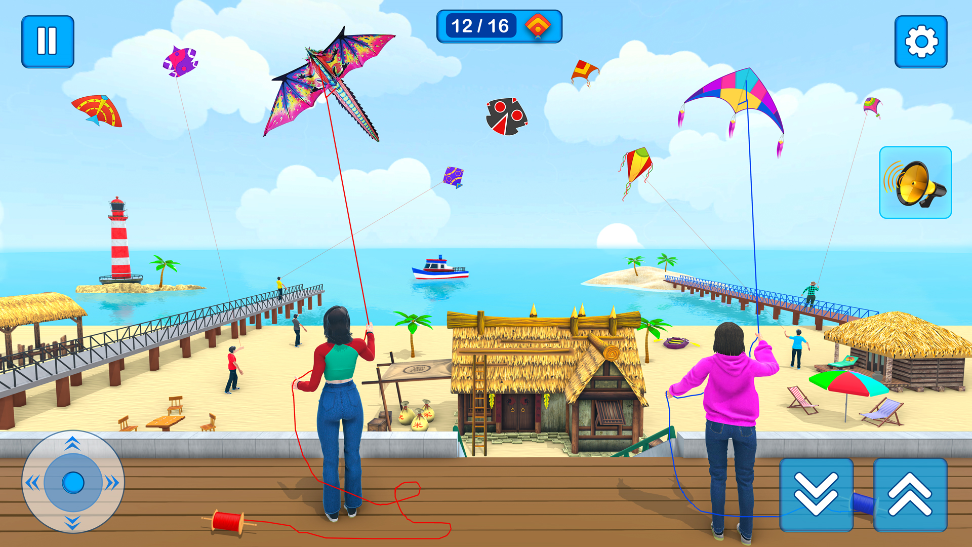 Kite Flying Sim: Kite Games | India VS Pakistan Kite Fly - Flying Kite ...
