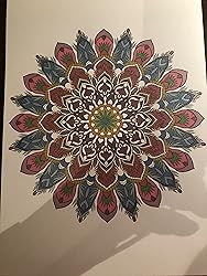 Mandala Adult Coloring Books by Colorya - Spiral-Bound, Premium Quality ...