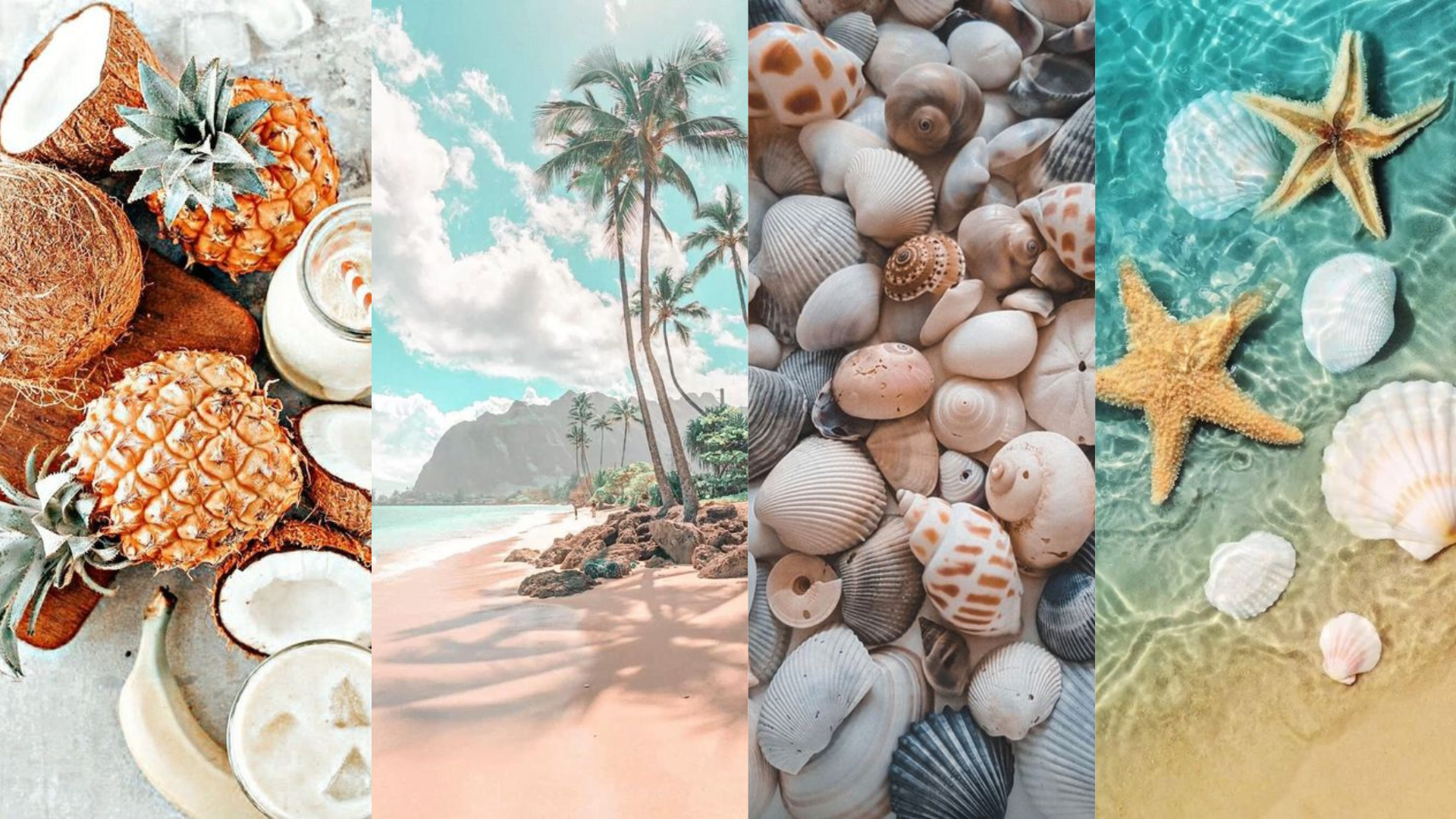 1920x1080 Tropical Collage