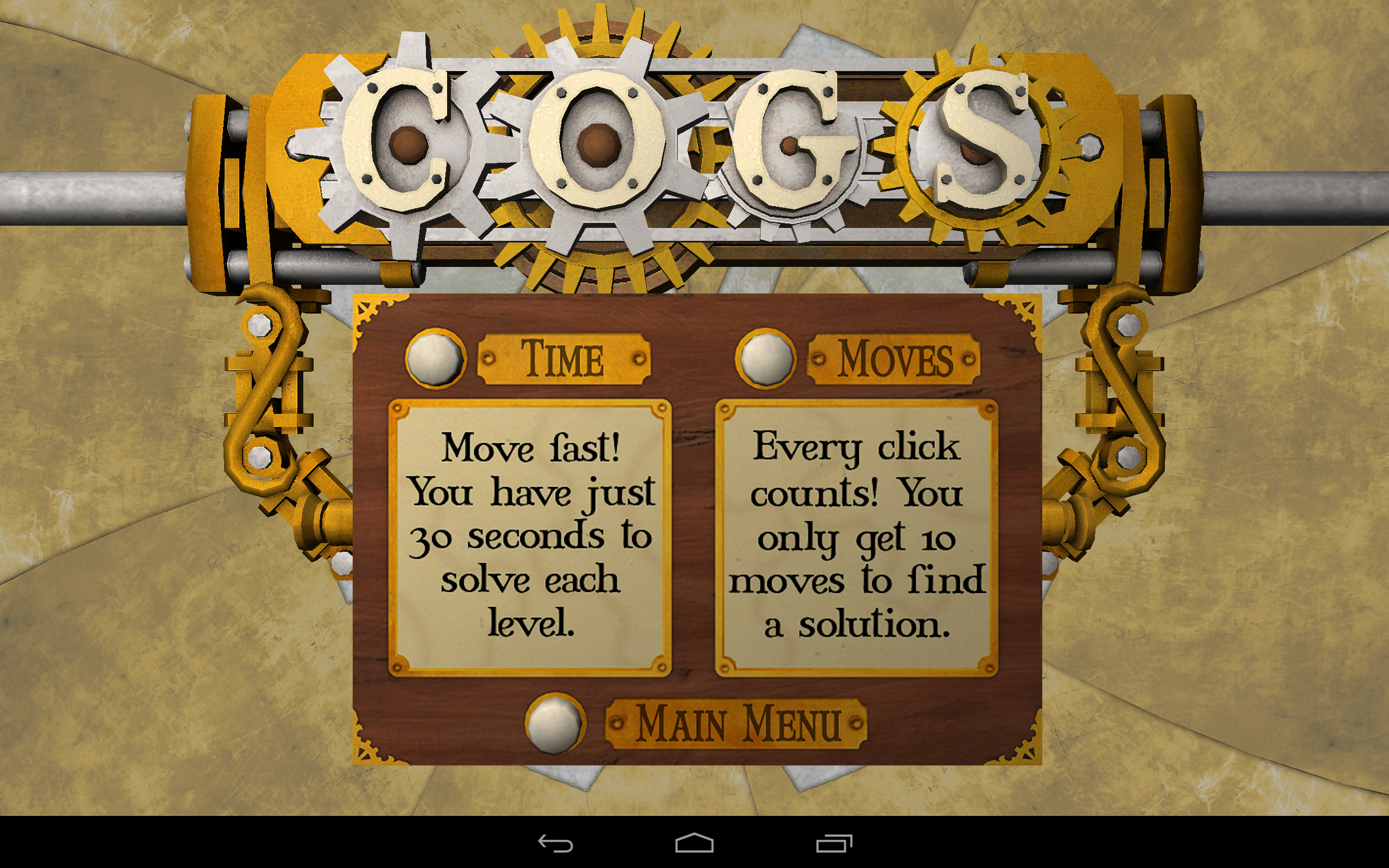 Cogs Demo - App on Amazon Appstore