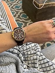 Amazon.com: Fossil Women's Modern Courier Quartz Stainless Chronograph ...