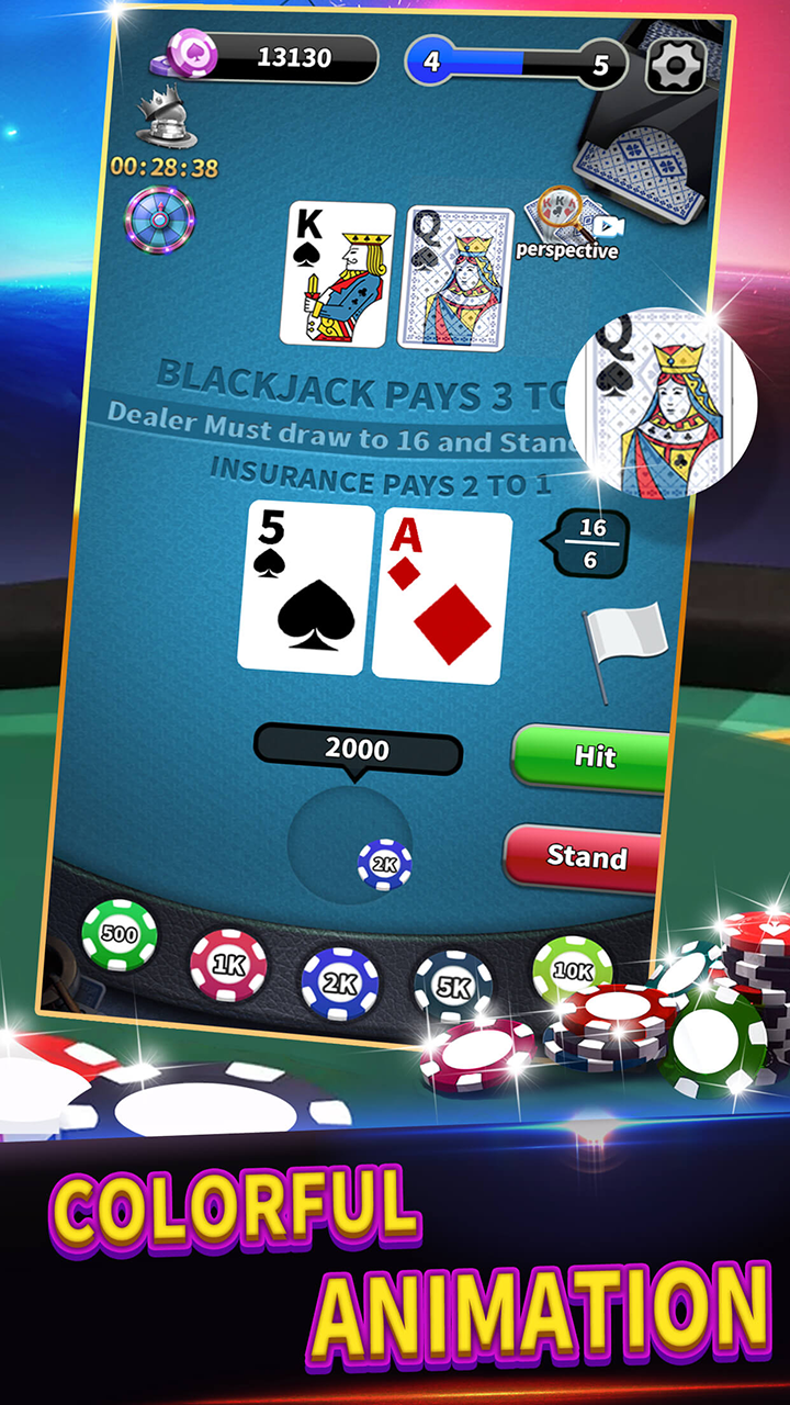 BlackJack 21 - free offline blackjack games - App on Amazon Appstore