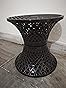 Kuber Industries Brown Plastic Stool for Living Room, 30 x 32 cm ...
