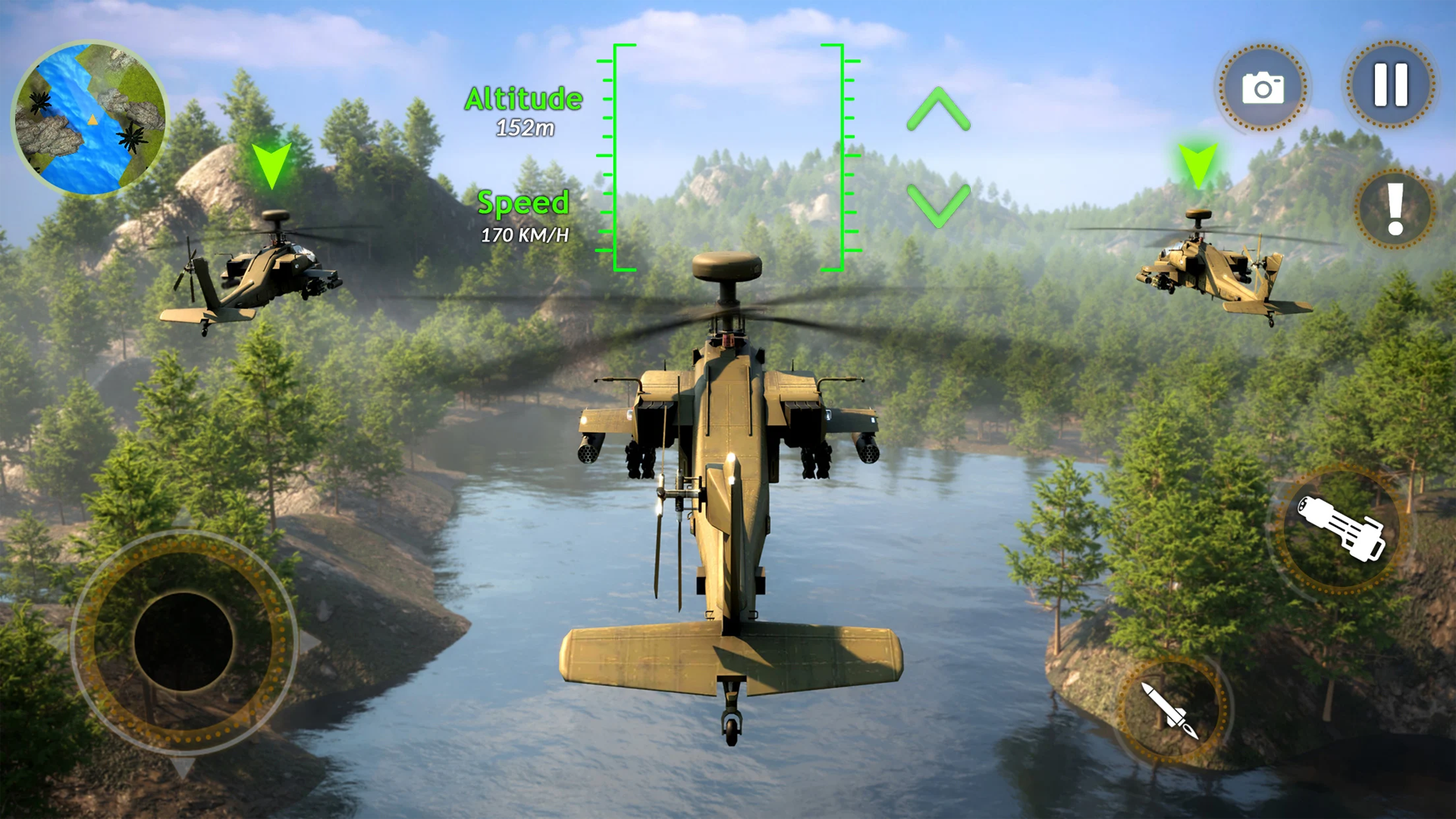 Gunship War Chopper Shooter Helicopter Game – Army Gunship Air Strike ...