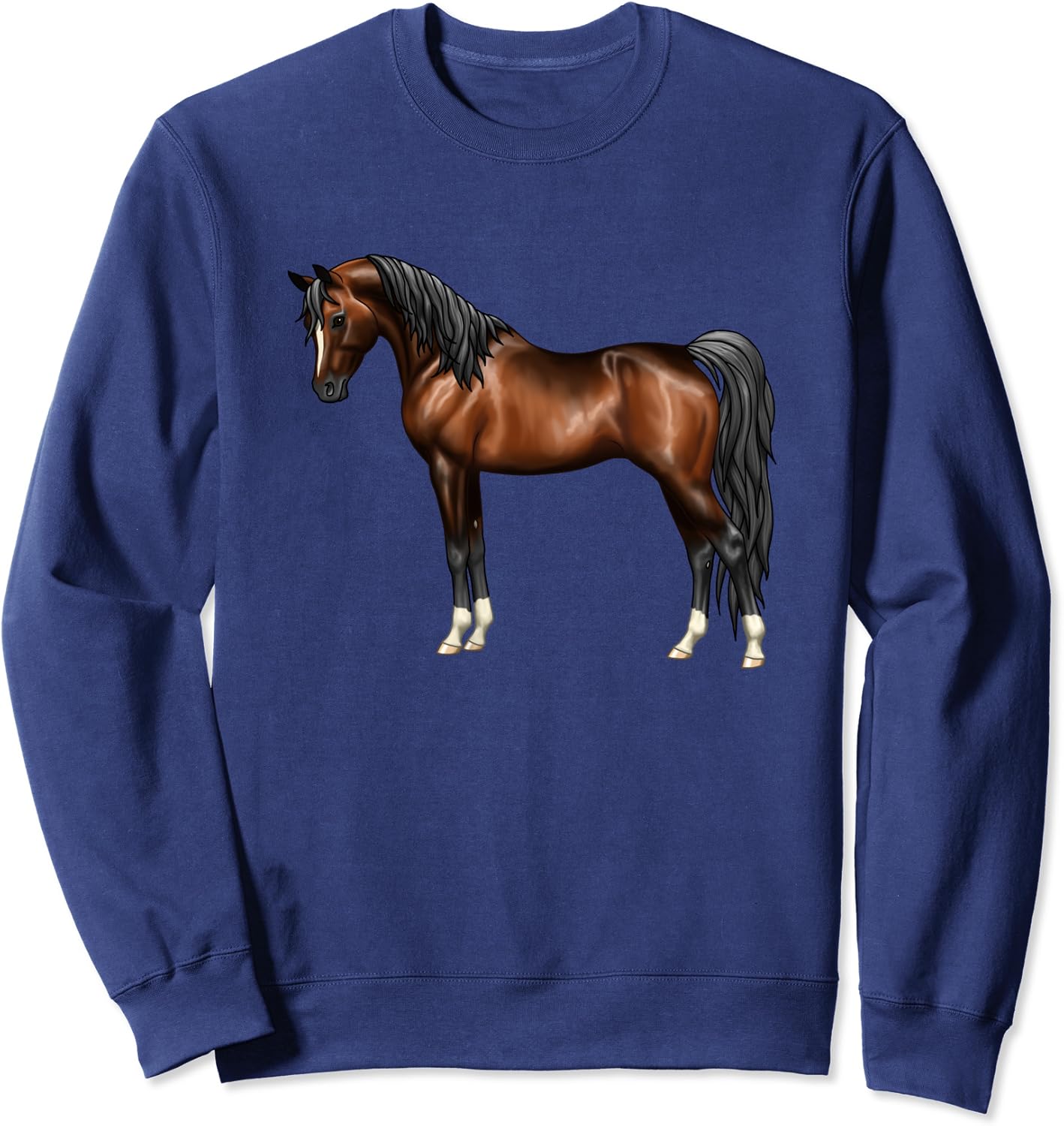 Amazon.com: Beautiful Dark Brown Bay Egyptian Arabian Horse Lovers ...