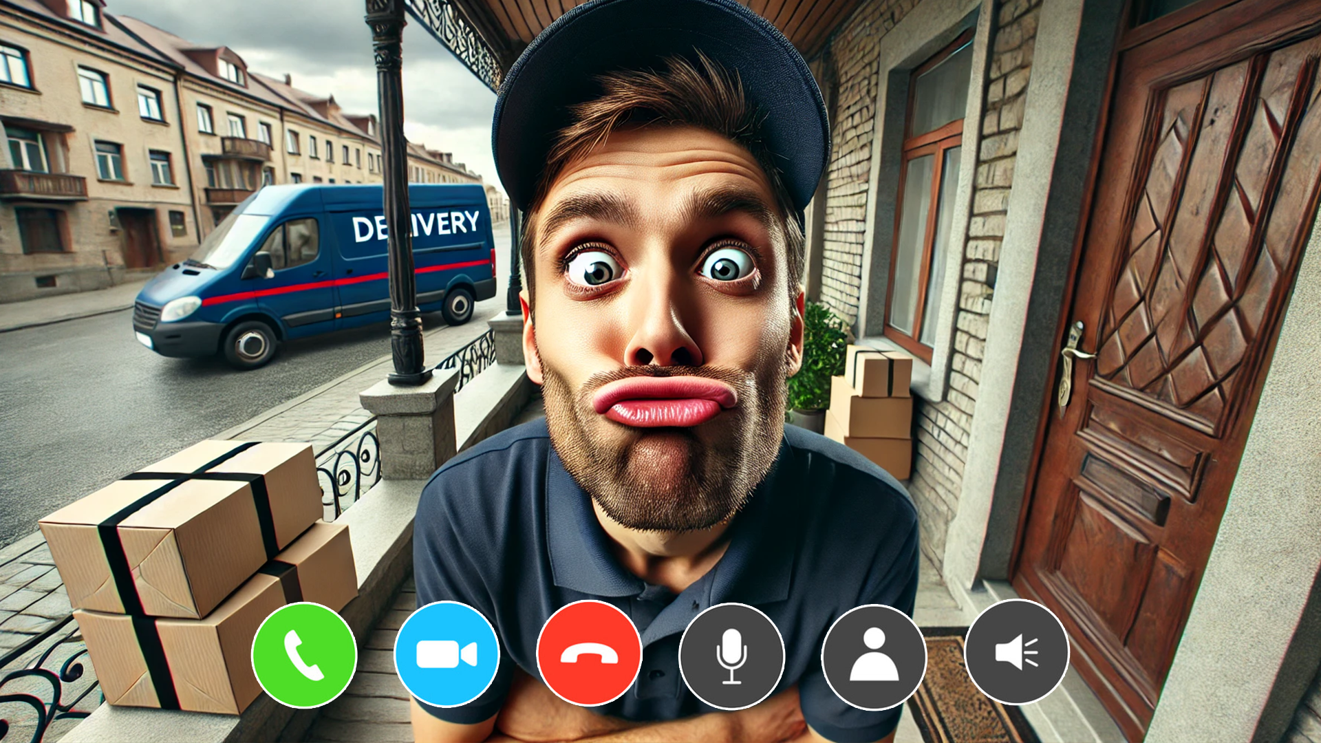 📦 Delivery Guy Prank Call – Funny Voice Call Simulator - App on Amazon ...