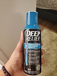Deep Relief Maximum Strength Ice Cold Pain Relief Spray, Reduces ...