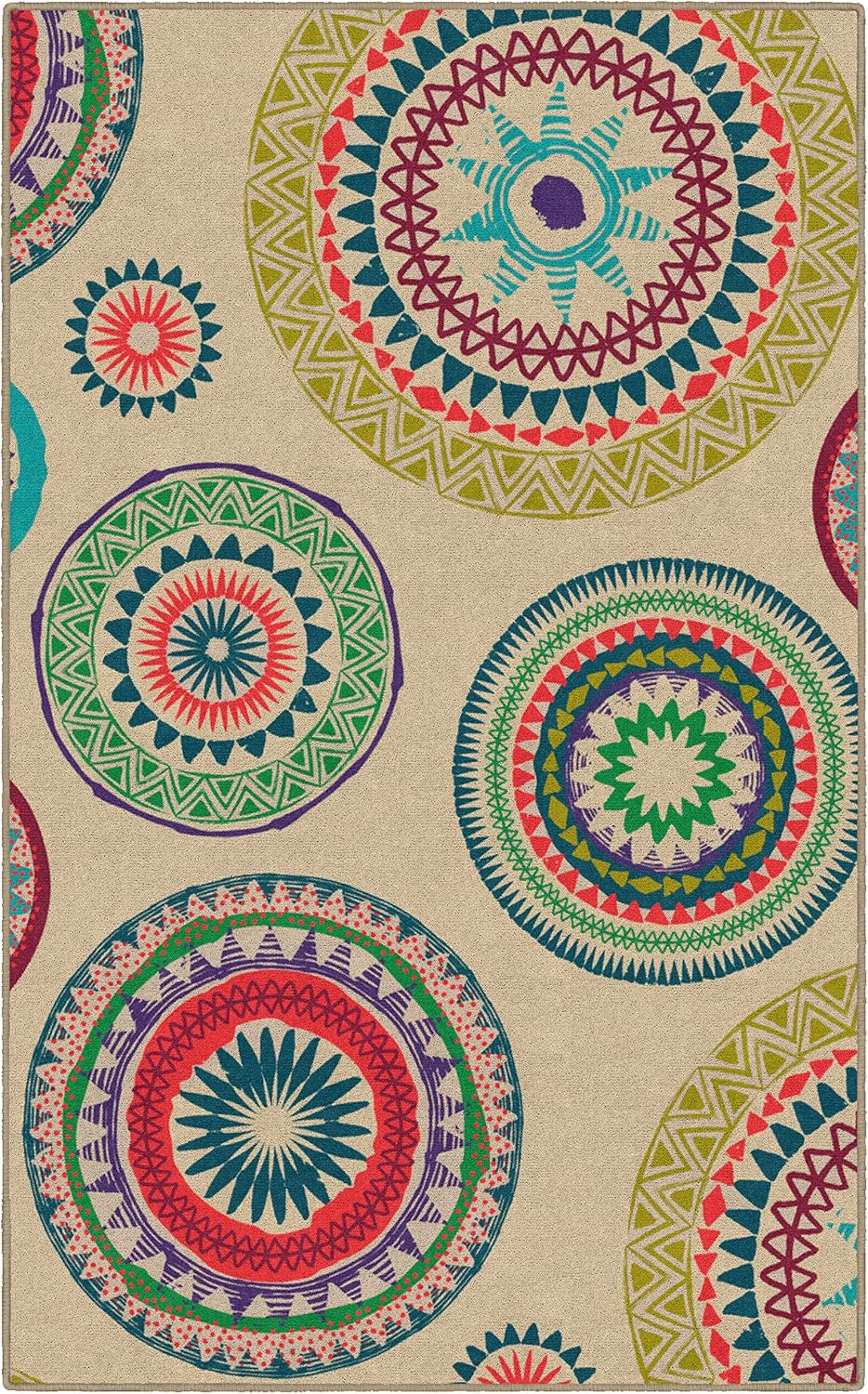 Brumlow Mills Multicolored Area Rug Fabric 2 6 X 3 10 Amazon co