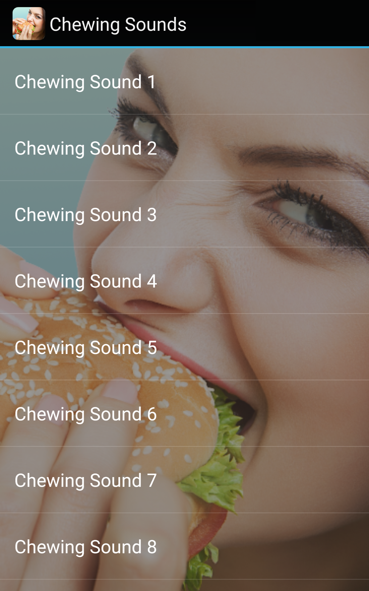 Chewing Sounds - App on Amazon Appstore