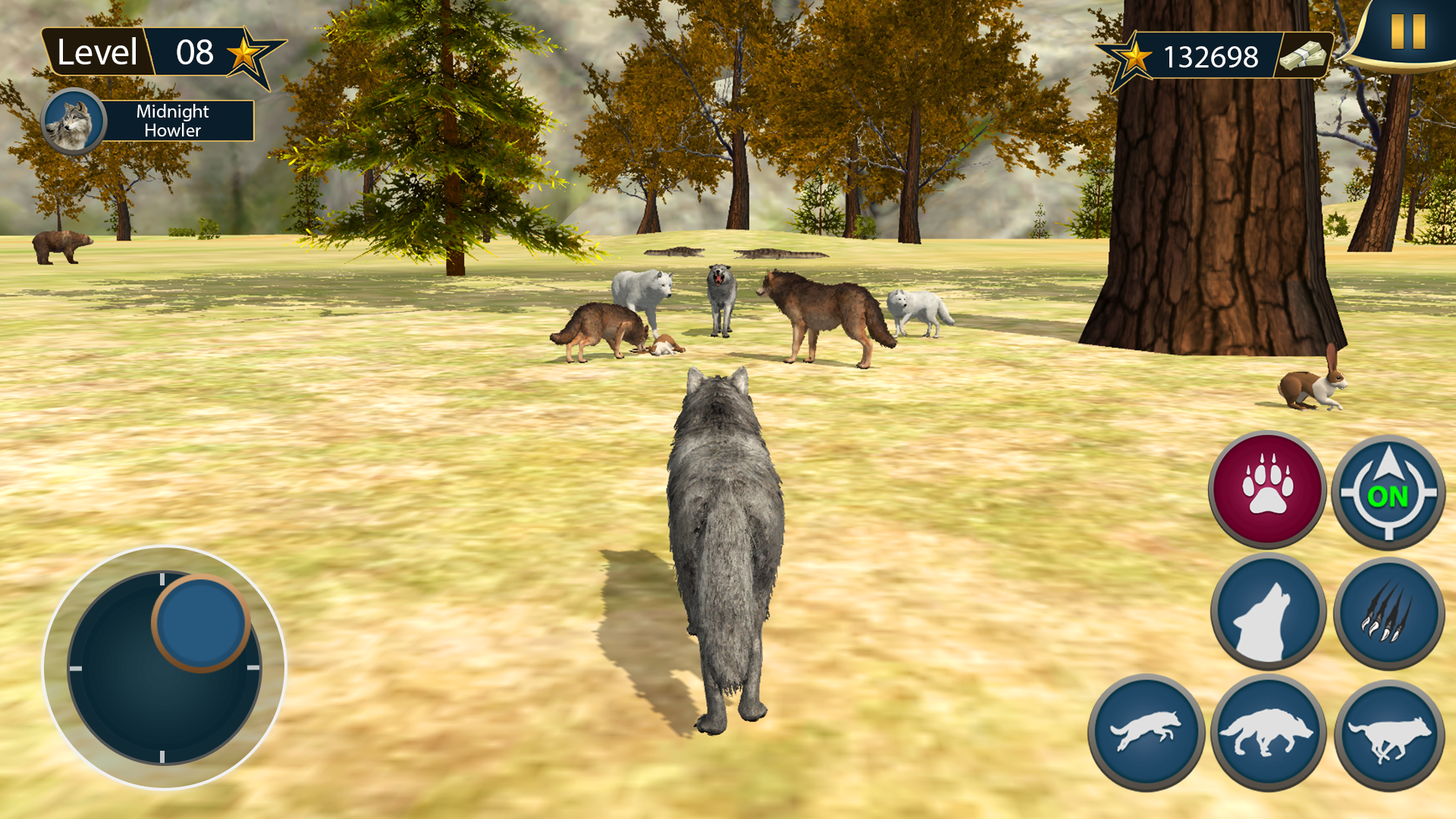 The wild wolf life story Game - App on Amazon Appstore