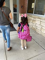 Amazon.com: Minecraft Kids Backpack Pink 4 Piece Set: Clothing, Shoes ...