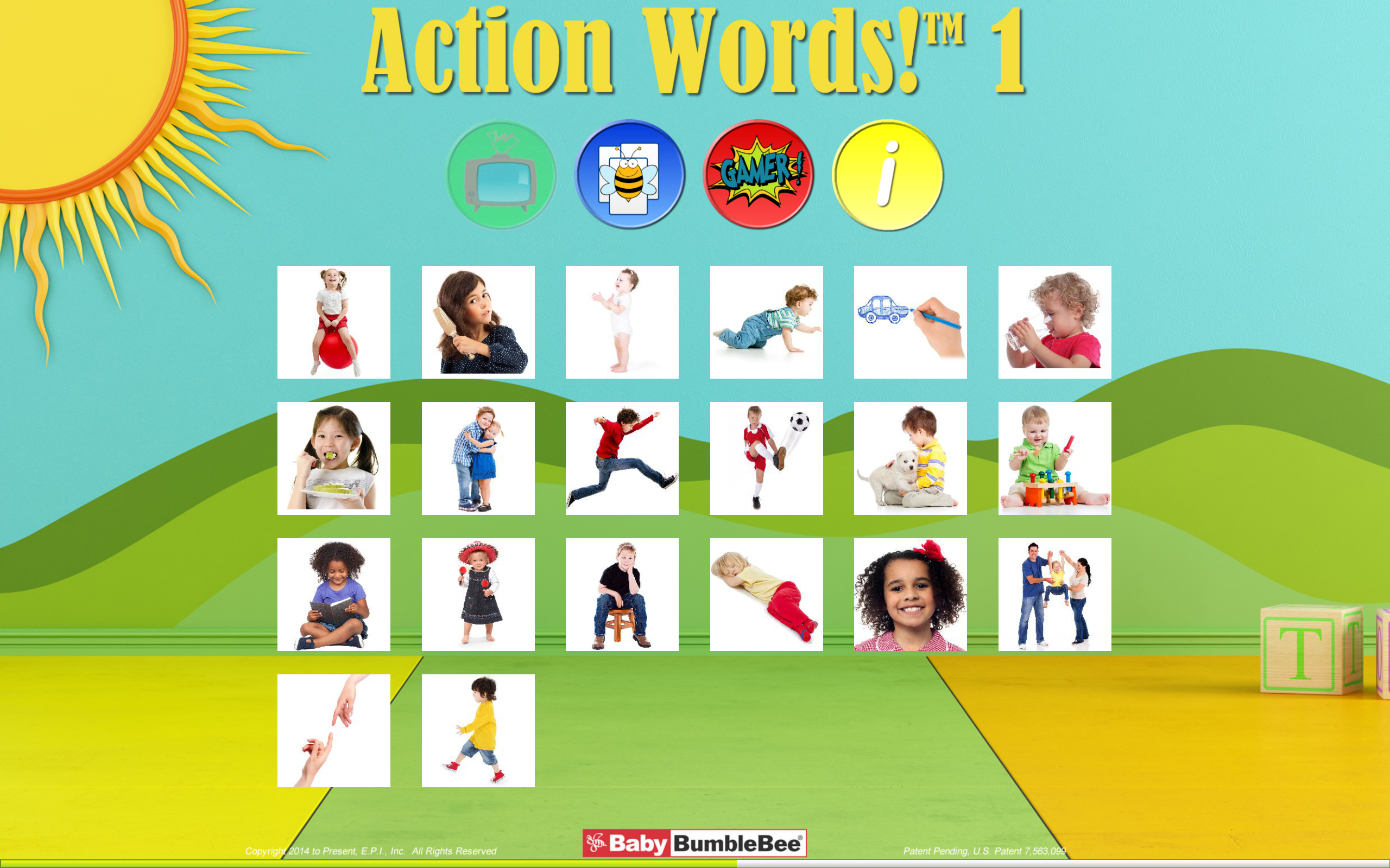 Action Words!™ 1 - Video Flashcard Player - App on Amazon Appstore
