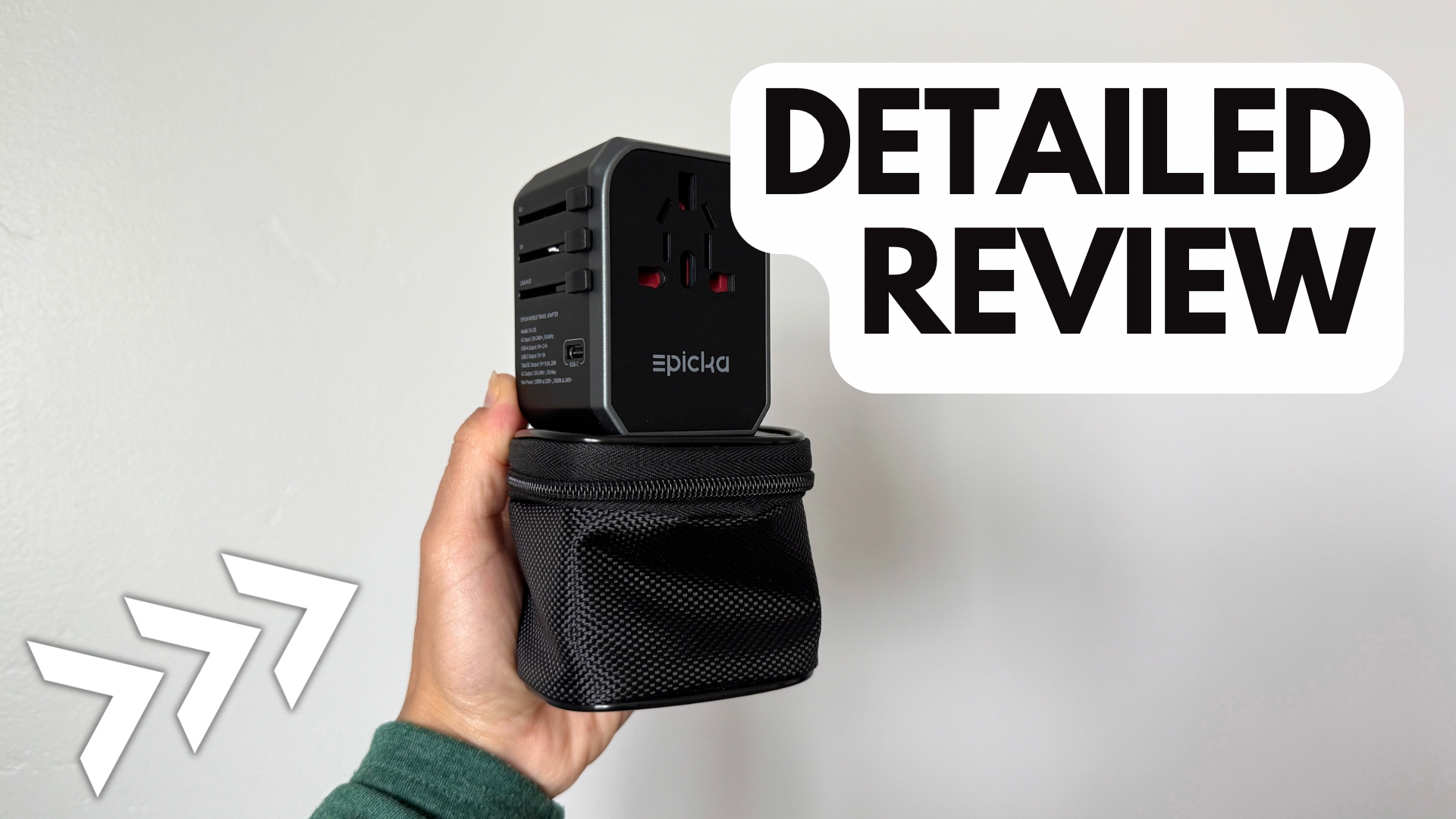 Watch Dont travel without this travel adapter! on Amazon Live