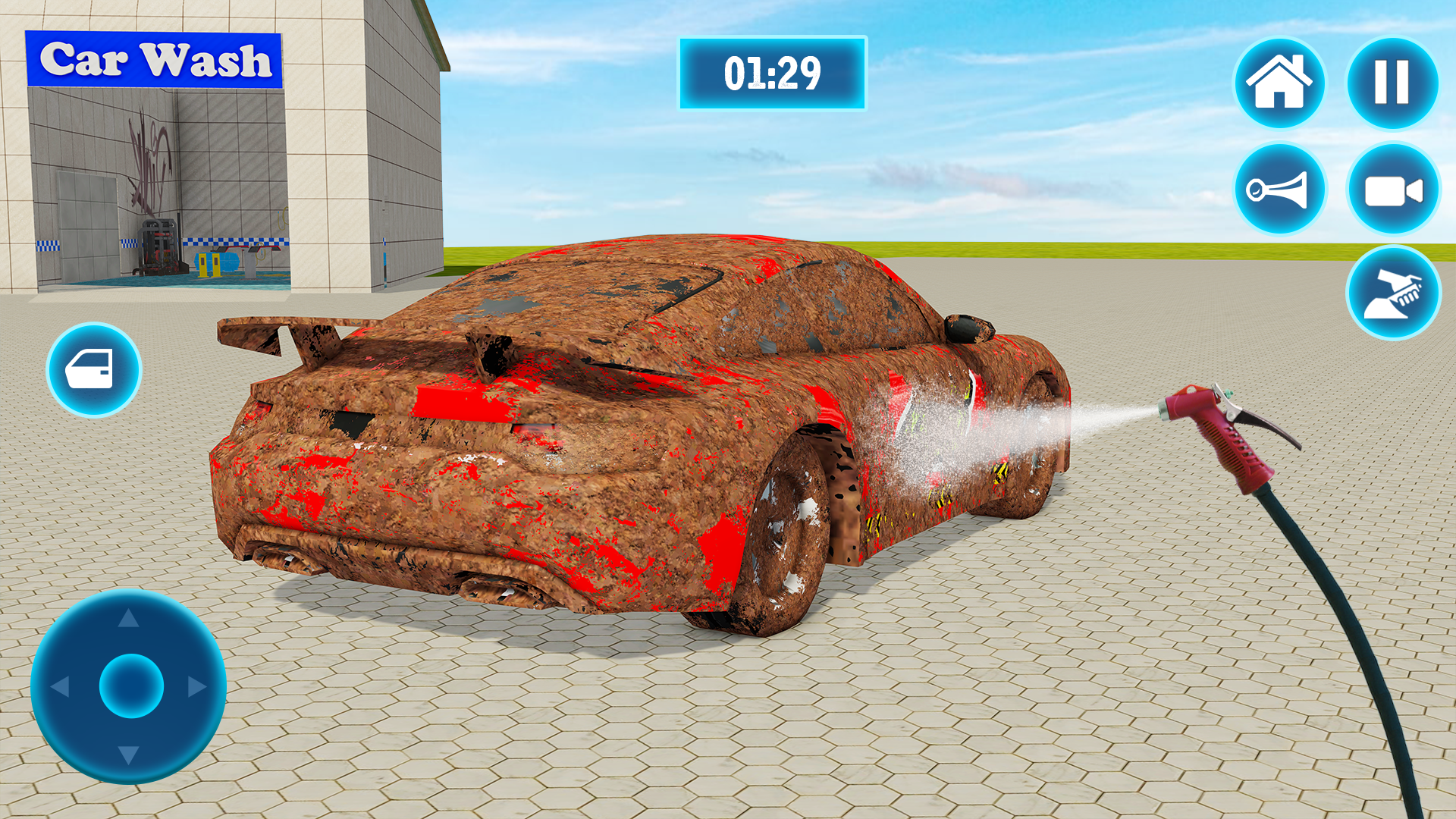 Car Wash Simulator 3D: Power Cleaning & Auto Workshop Mechanic Game ...