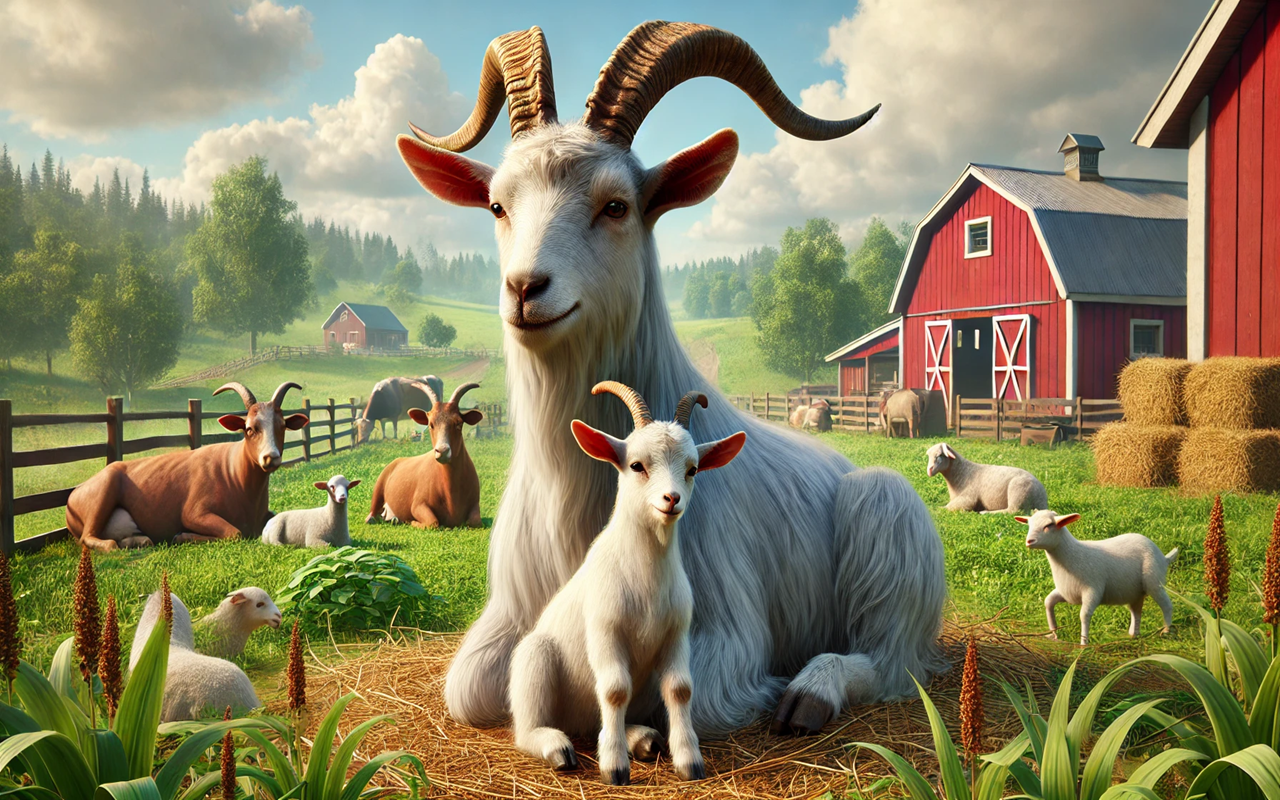 The Wild Goat Life Adventure Animal Jungle Family Survival Crazy Goat ...
