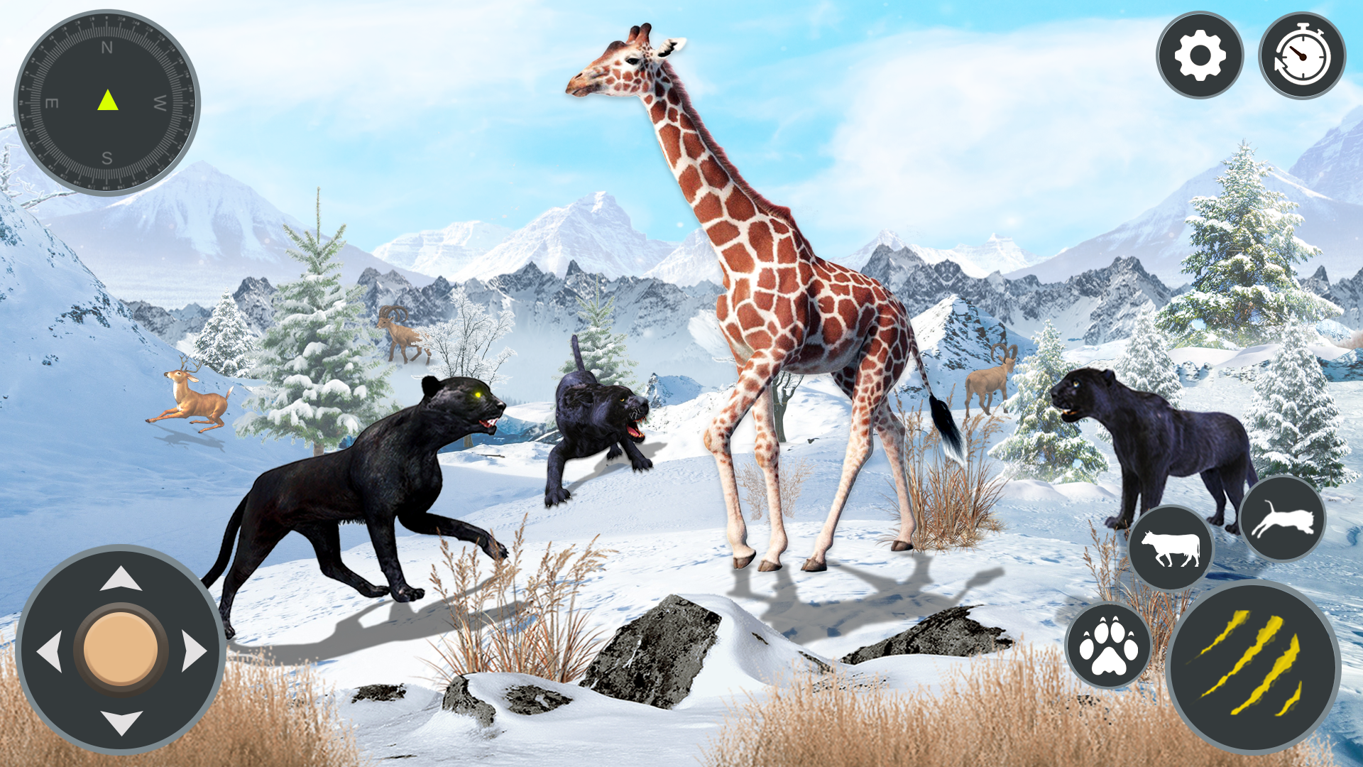 Wild Black Panther Games - Wild Safari Jungle Animal Simulator Survival ...