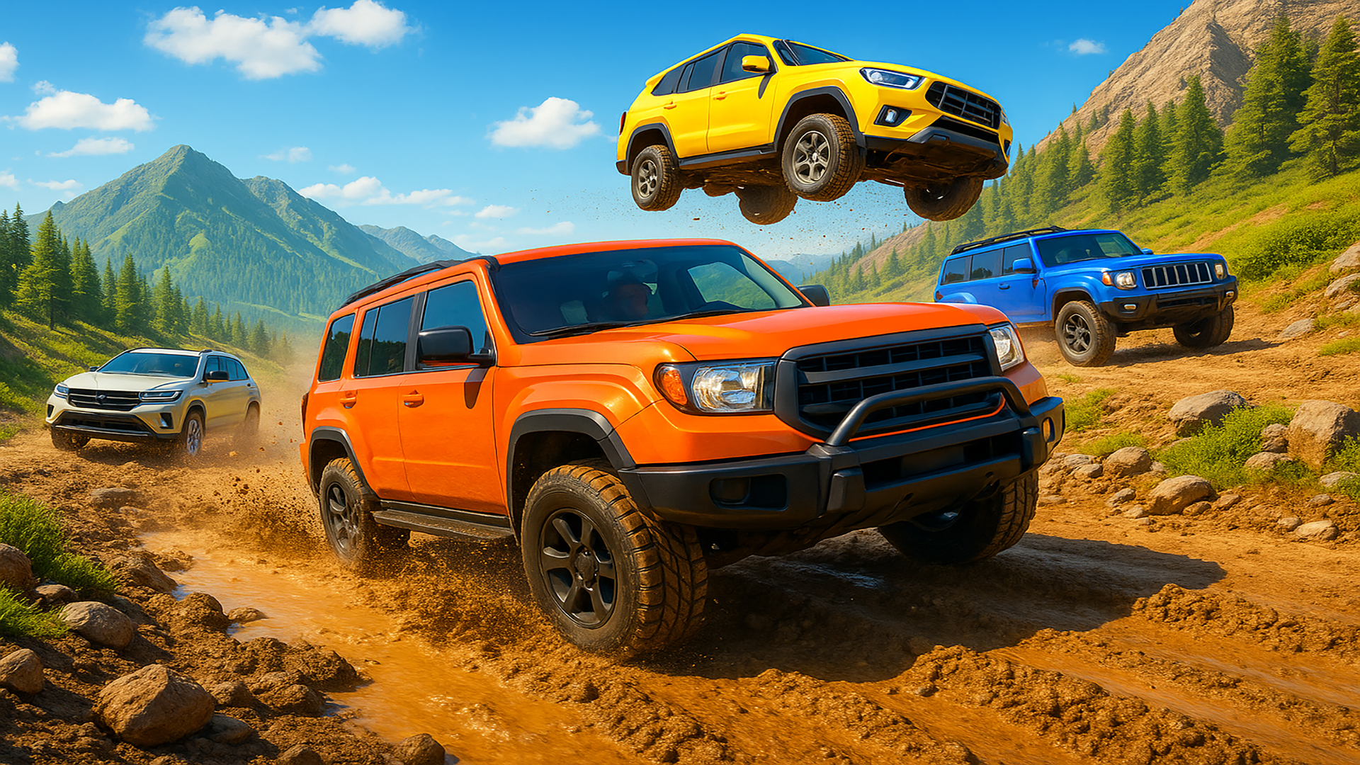 Aplicación 4X4 Offroad Jeep Driving Games : 4X4 SUV Car driving ...