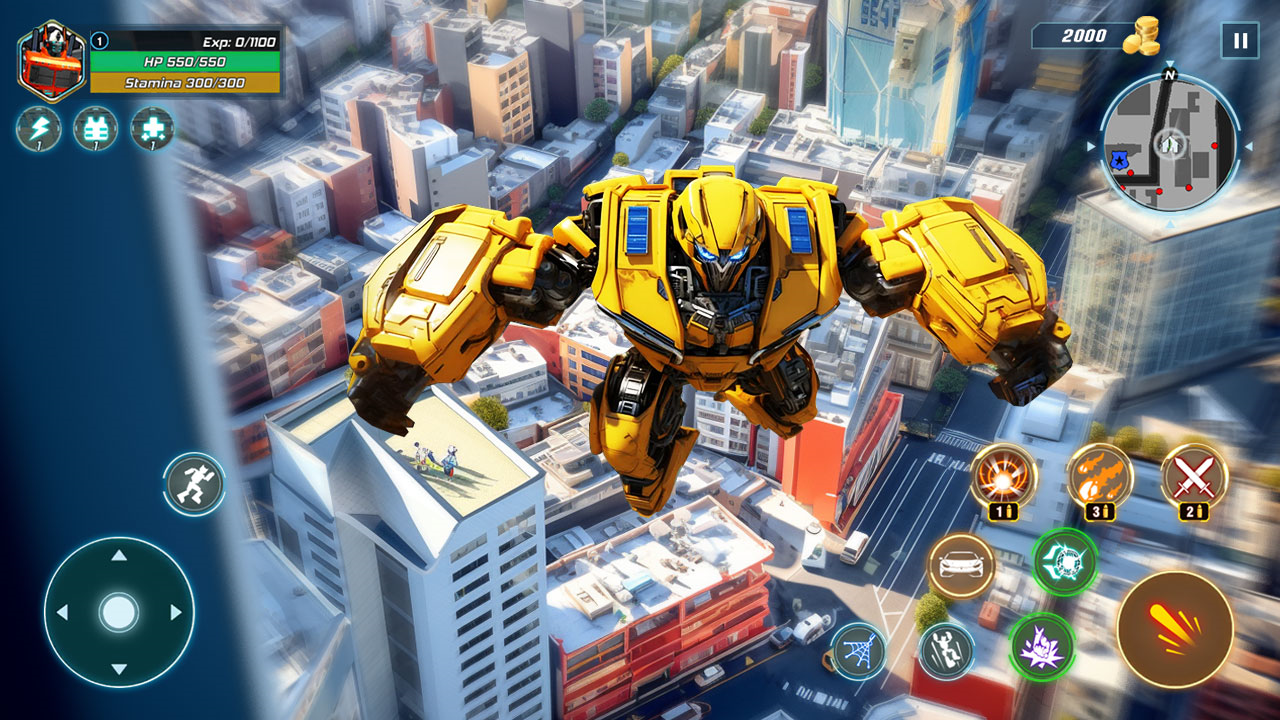 Multi Robot Transform Game: Robot Games, Robot Car Games; Mech Robot ...
