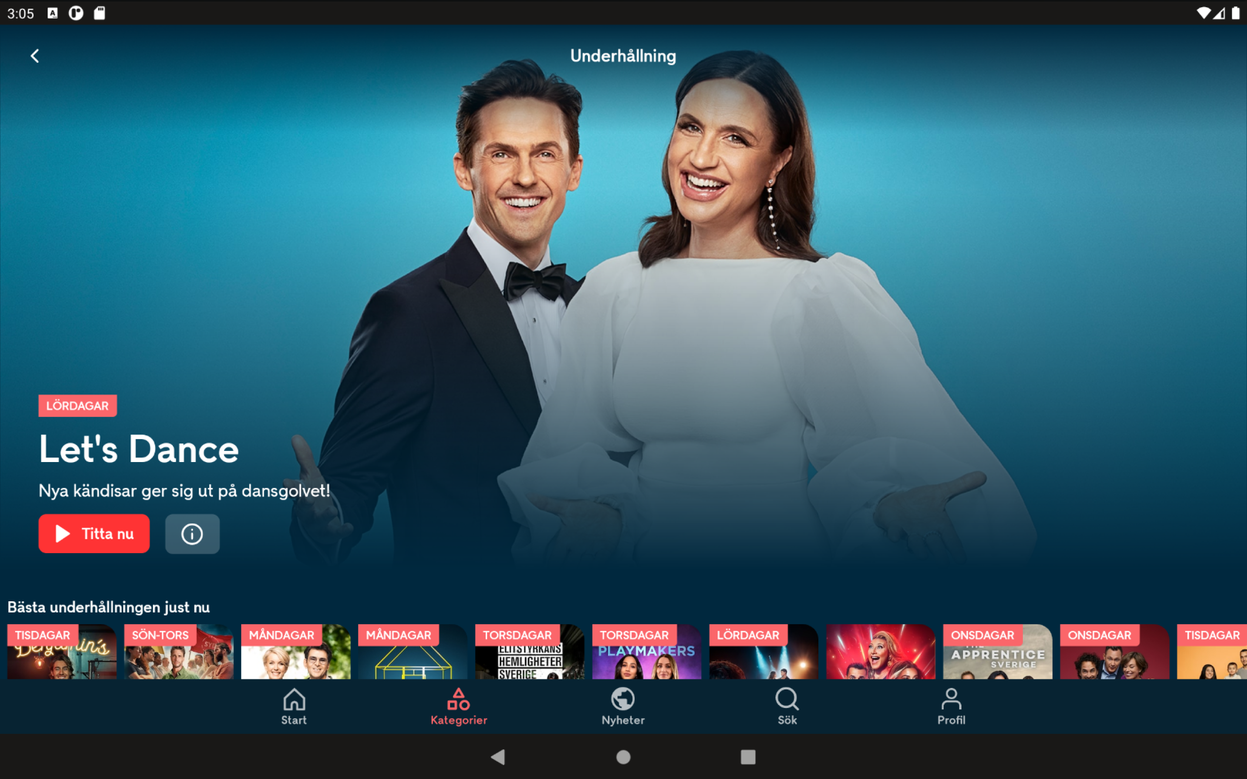 TV4 Play - App on Amazon Appstore