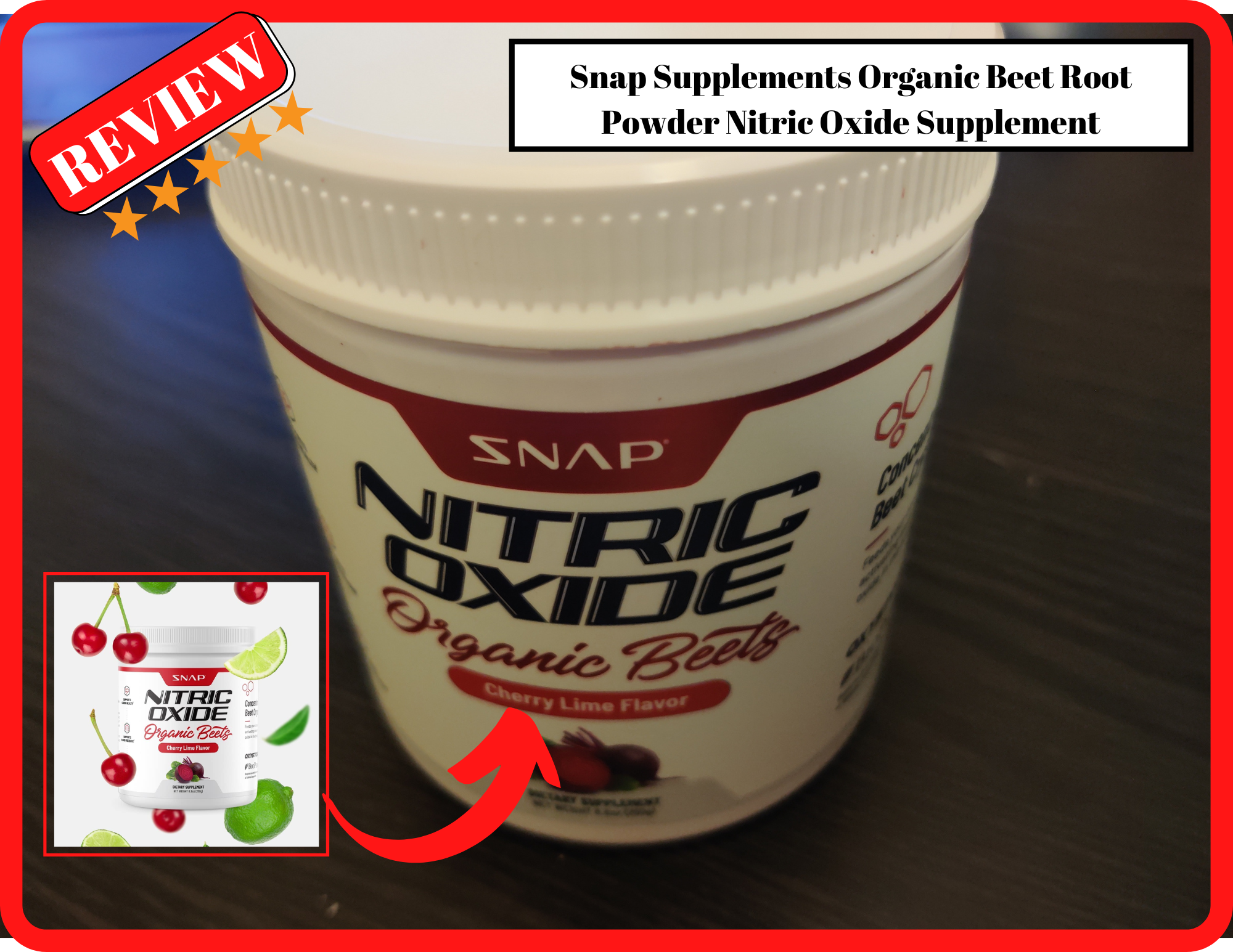 Watch Snap Supplements Organic Beet Root Nitric Oxide Supplement on ...