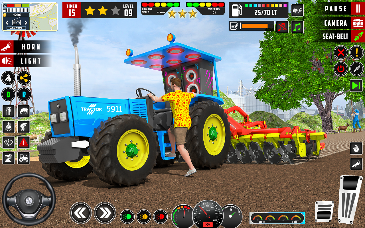 Tractor Farming Tractor Games - Real Tractor Game -Tractor Farming ...