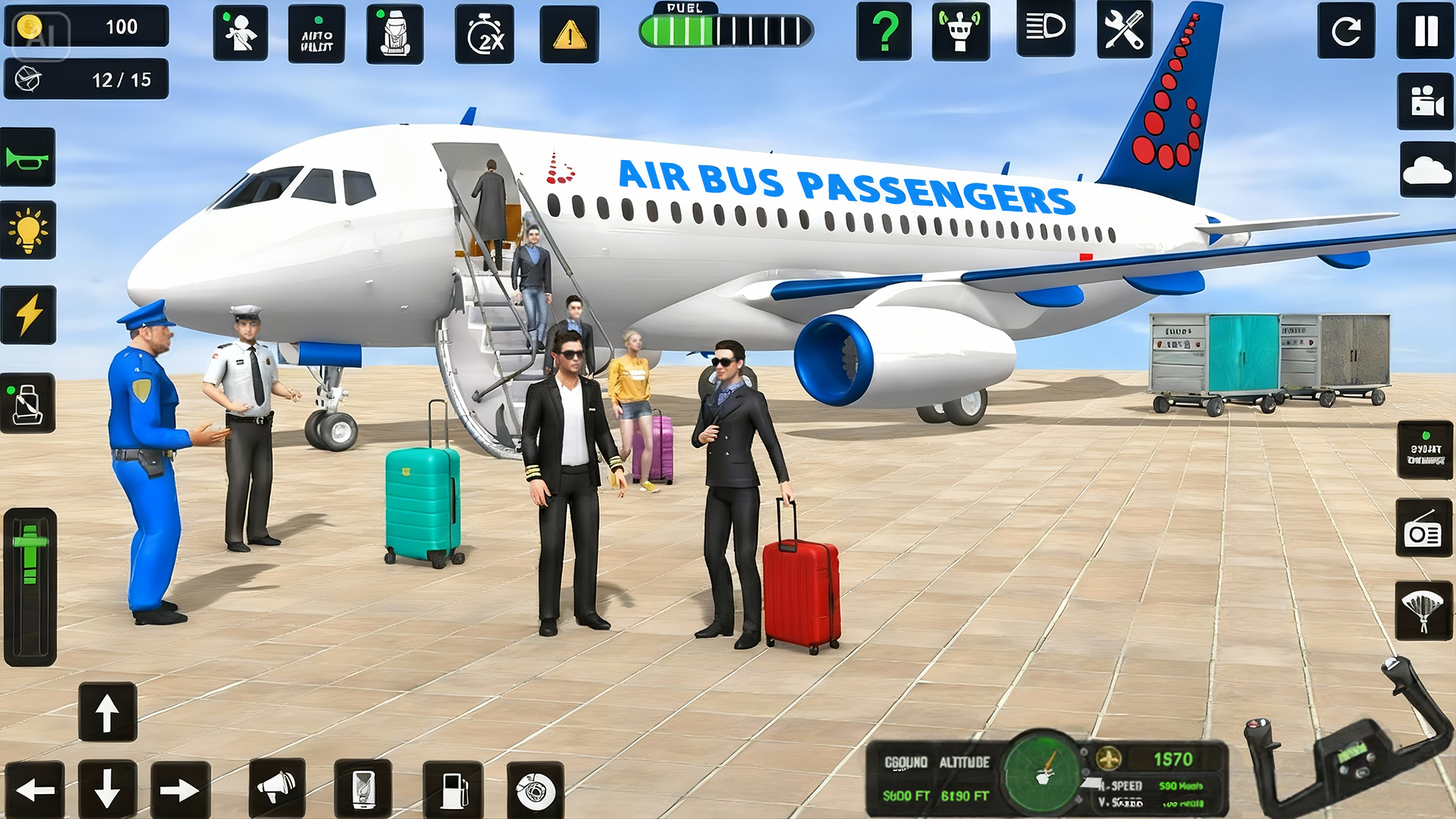 Flight Simulator Plane Games : Become Airline Manager and Fly Aircraft ...