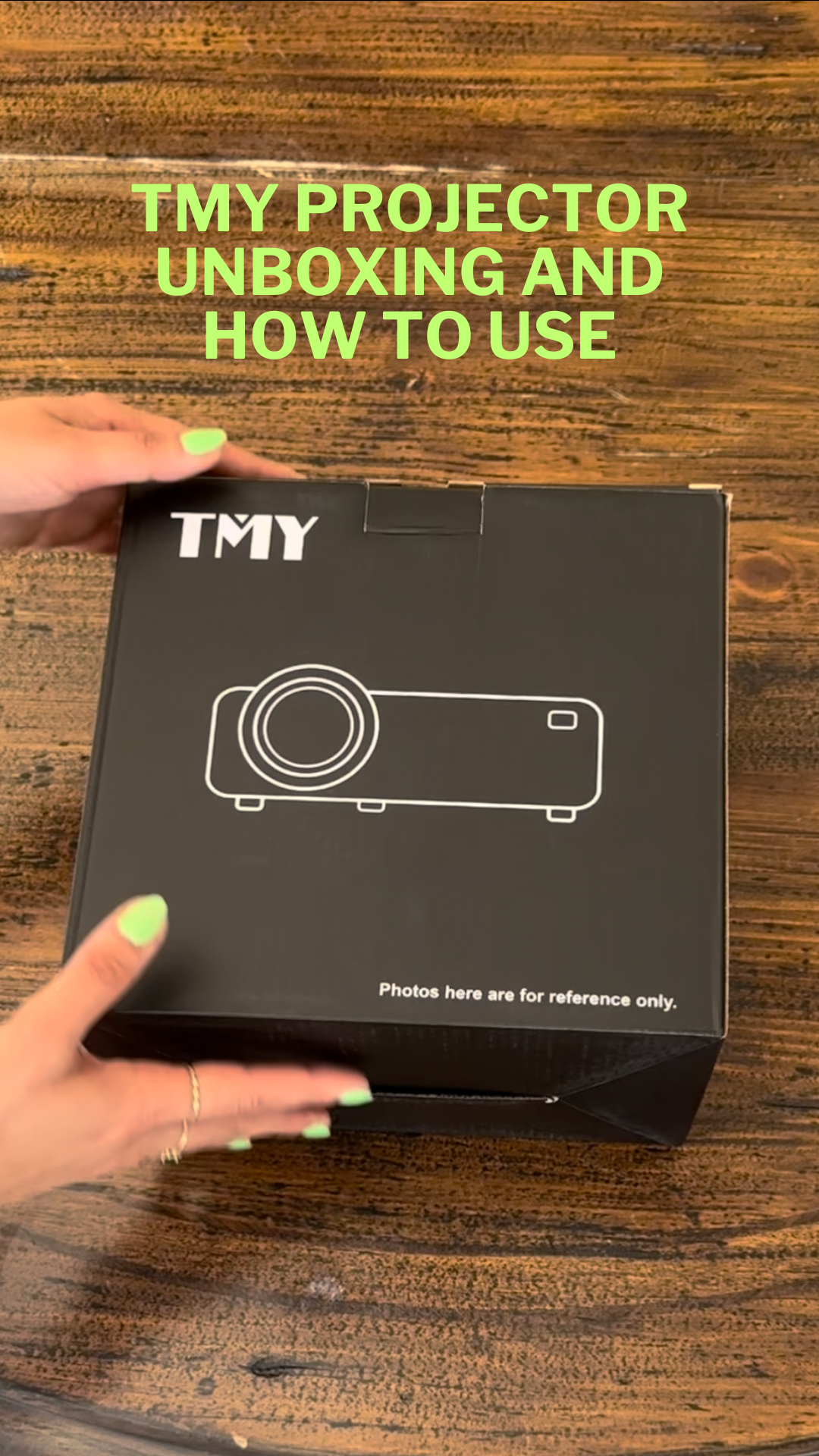 Watch TMY Projector Unboxing & How To Use on Amazon Live