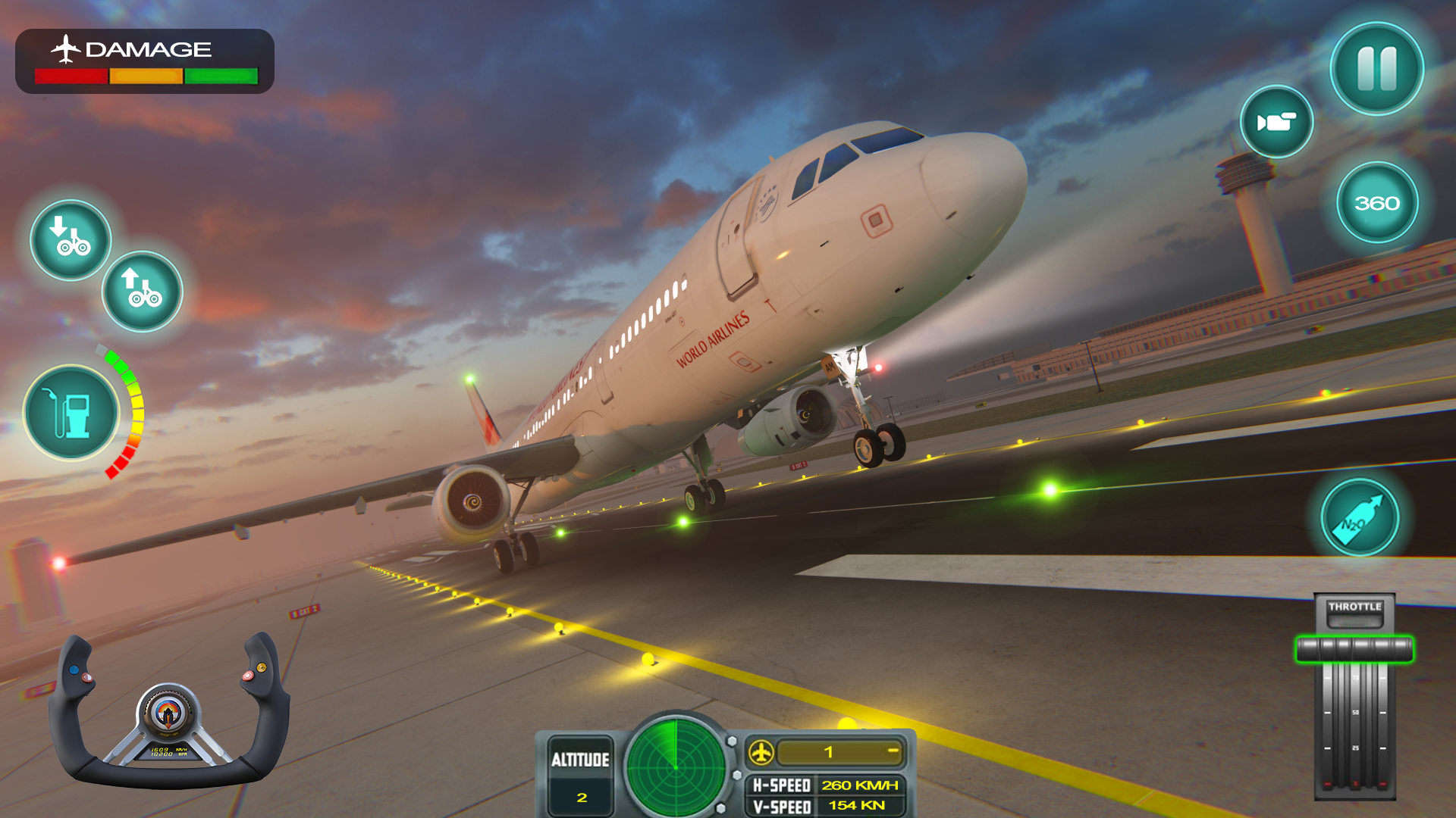 City Airplane Flying Pilot 3D: Flight Simulator Plane Games - App on ...