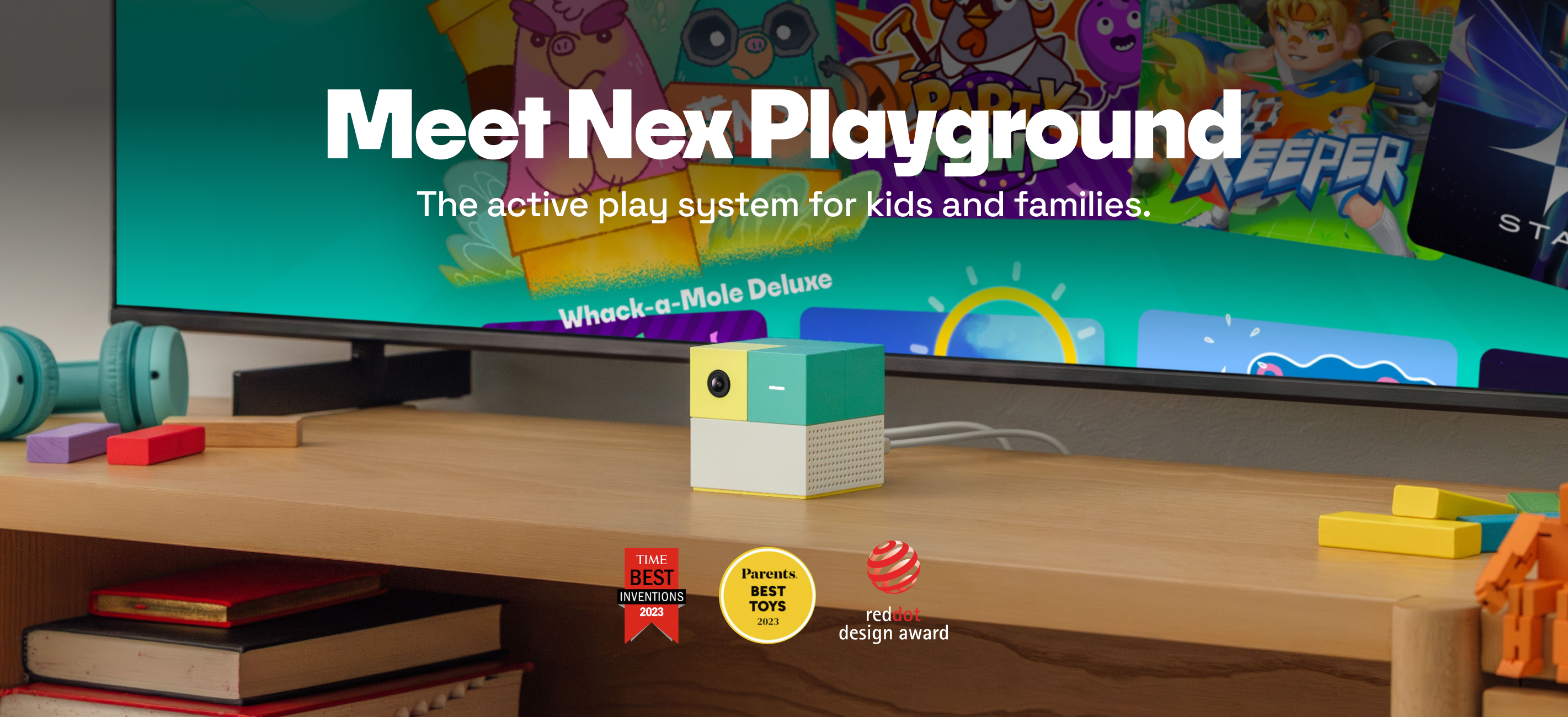 Kids Games Nex Playground Active Gaming System - AI Motion Tracking ...